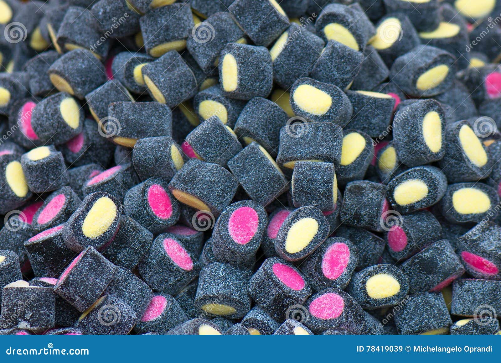 Chewy Candy Covered Licorice Stock Image - Image of celebration ...