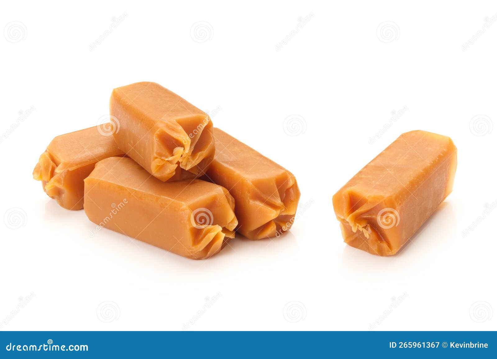 Caramel Candy stock image. Image of snack, brown, toffee - 265961367