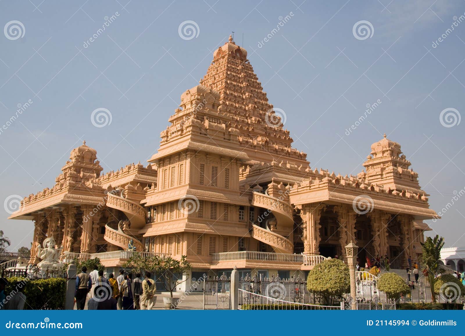 Chhatarpur Temple stock photo. Image of heritage, restorer - 21145994