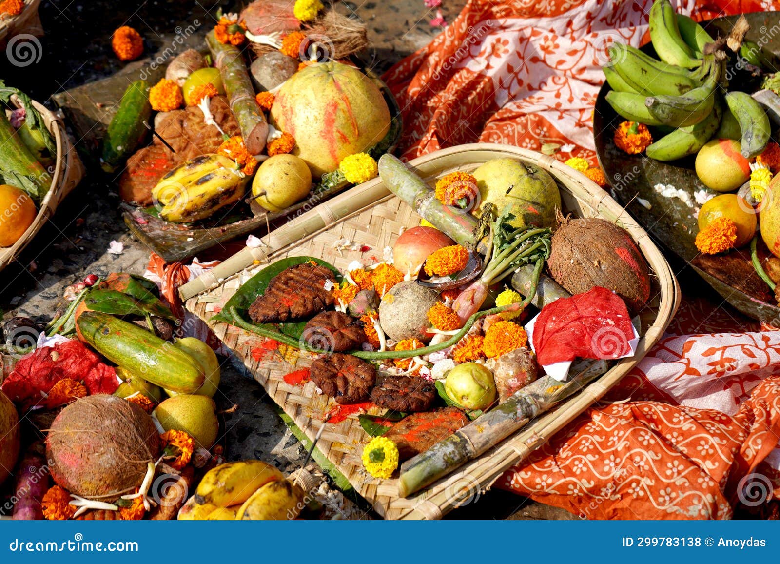 Chhath Puja Special prasad stock photo. Image of ghat - 299783138