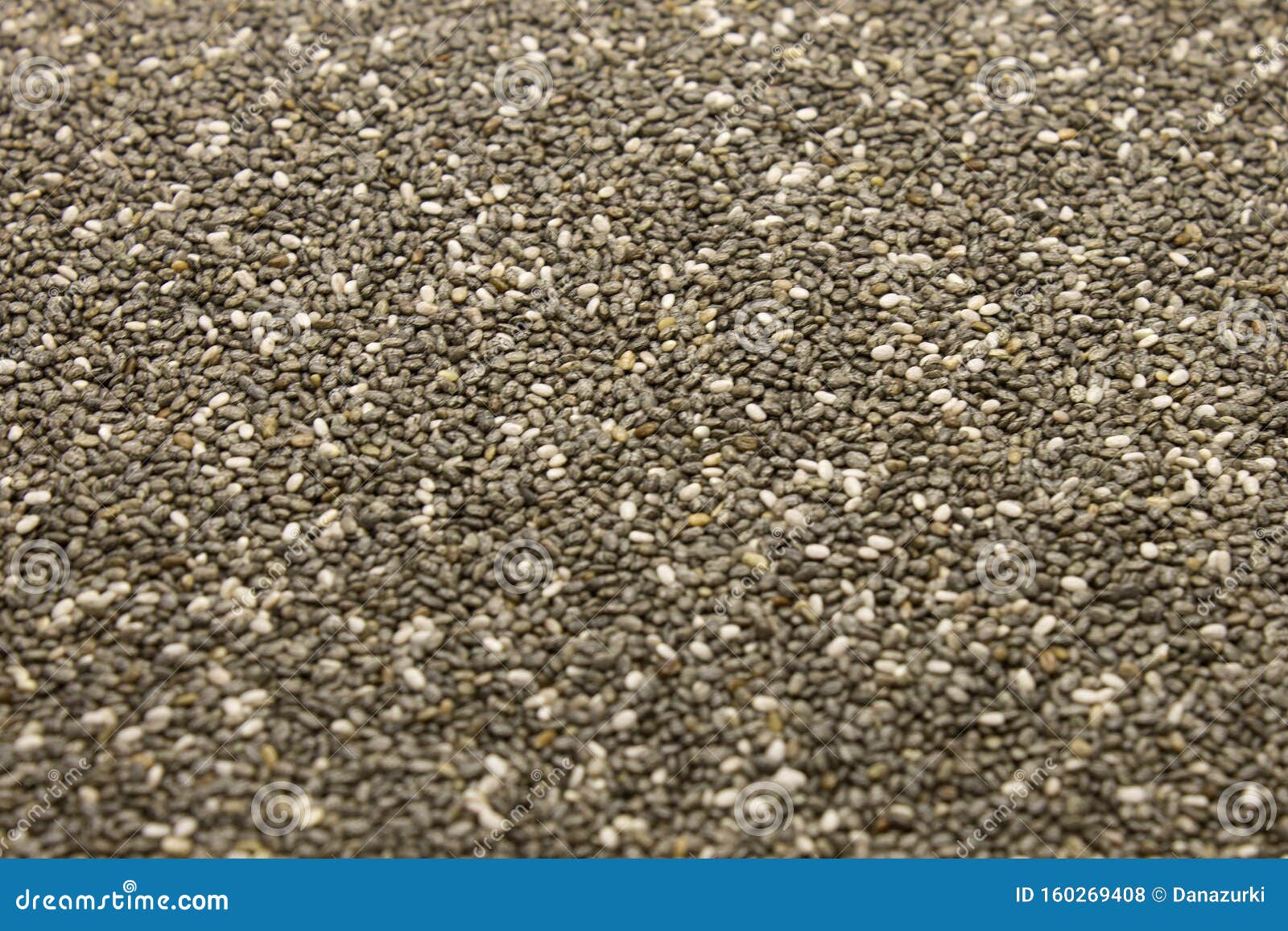 Chia Seeds background stock photo. Image of grains, seed - 160269408