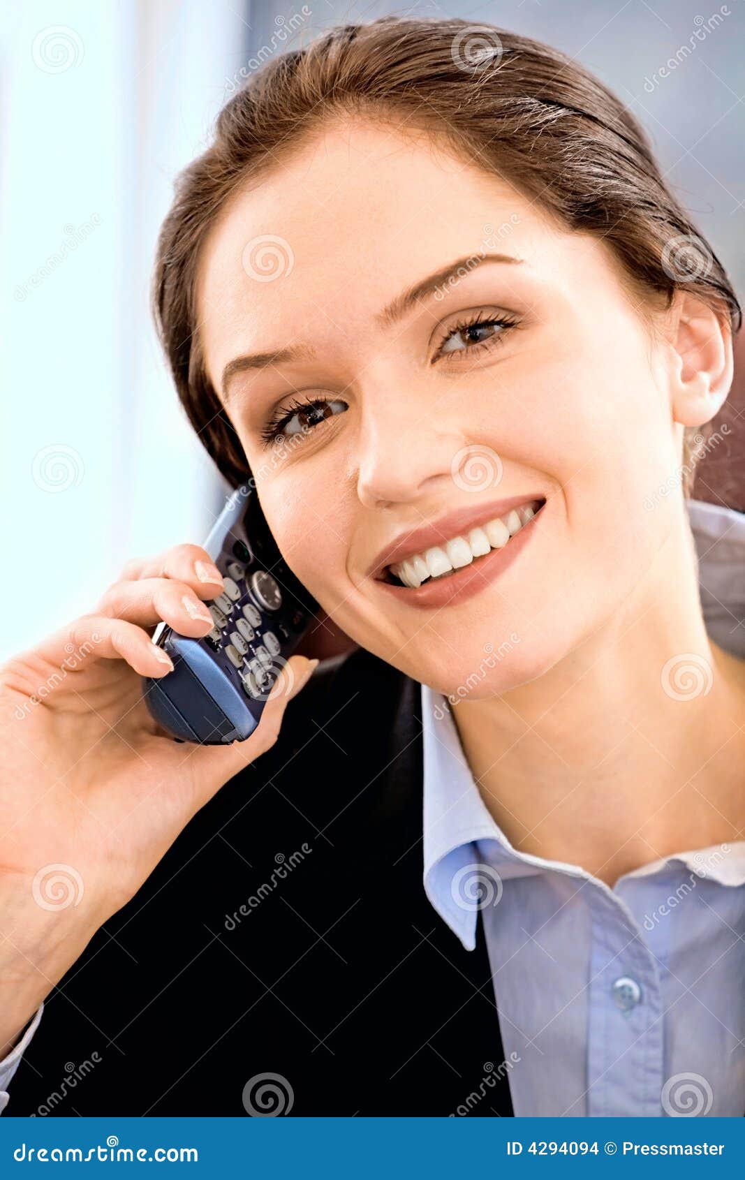 Chiamare fotografia stock. Immagine di cellulare, buon - 4294094