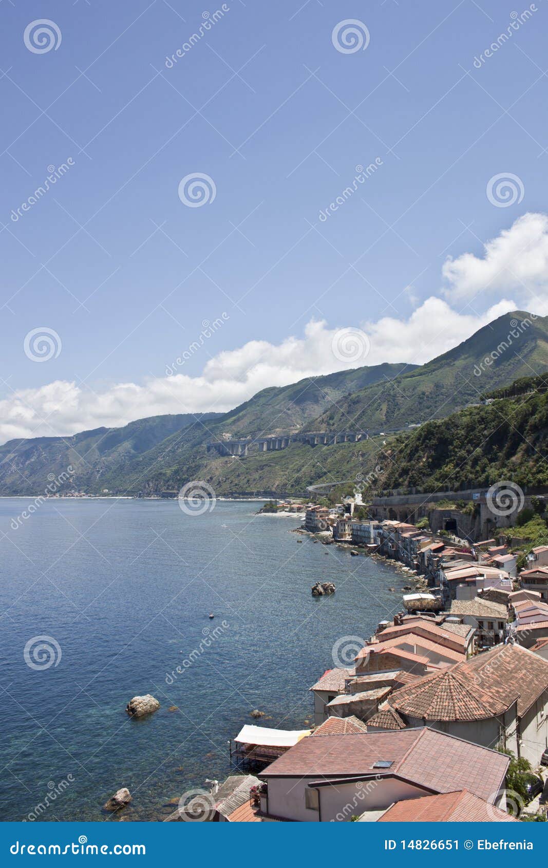 Chianalea View stock image. Image of home, calabria, reggio - 14826651