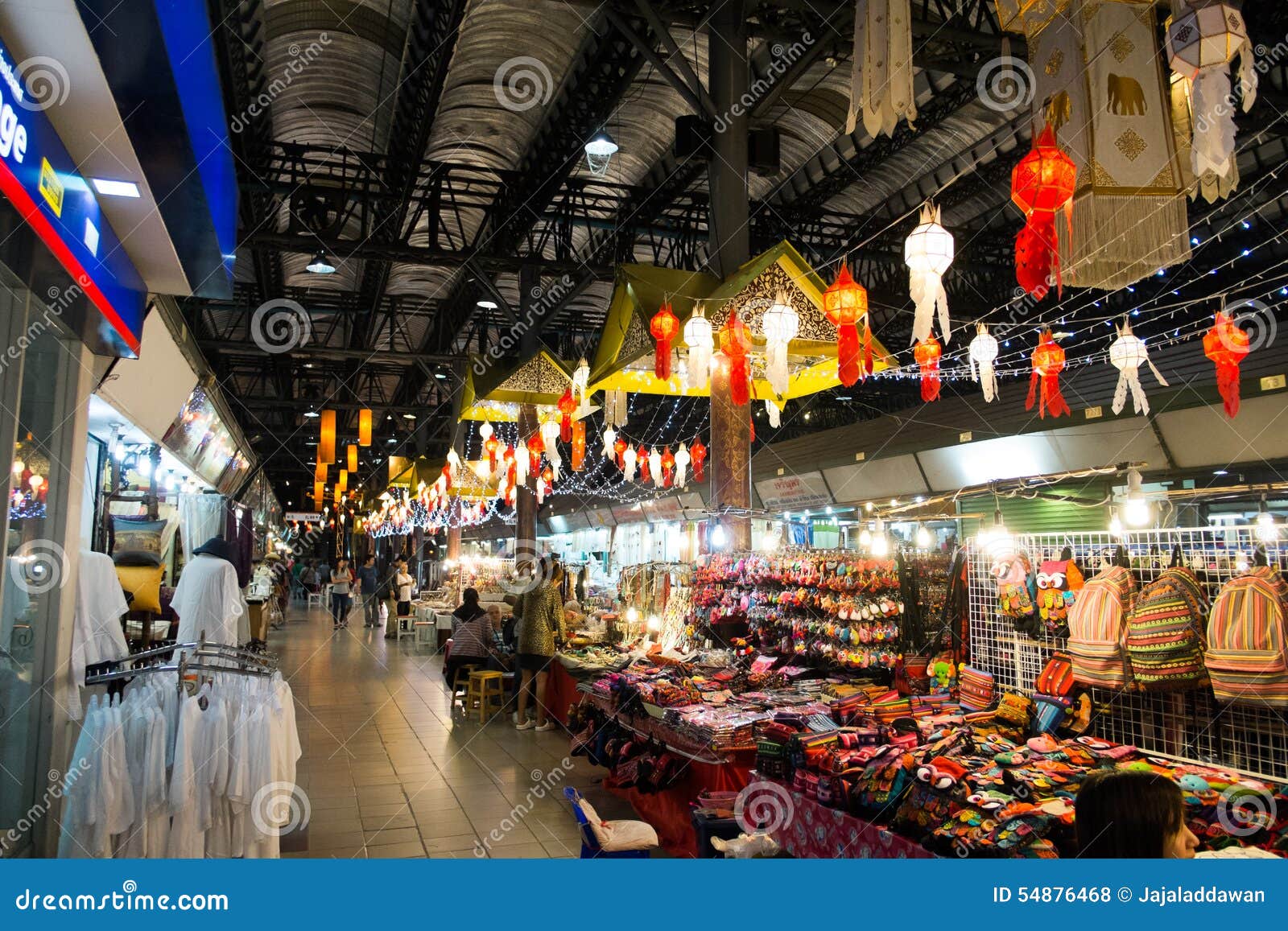 Chiang Mai Night Bazaar fotografia stock editoriale. Immagine di ...