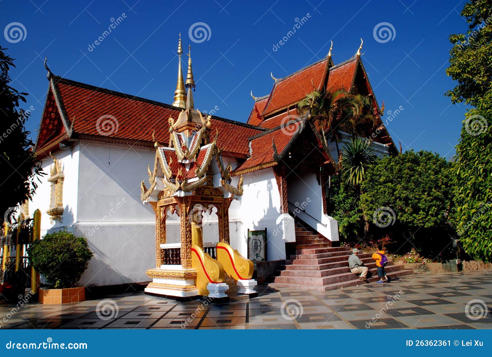 Chiang Mai,TH: Wat Doi Suthep Editorial Photo - Image of temple ...
