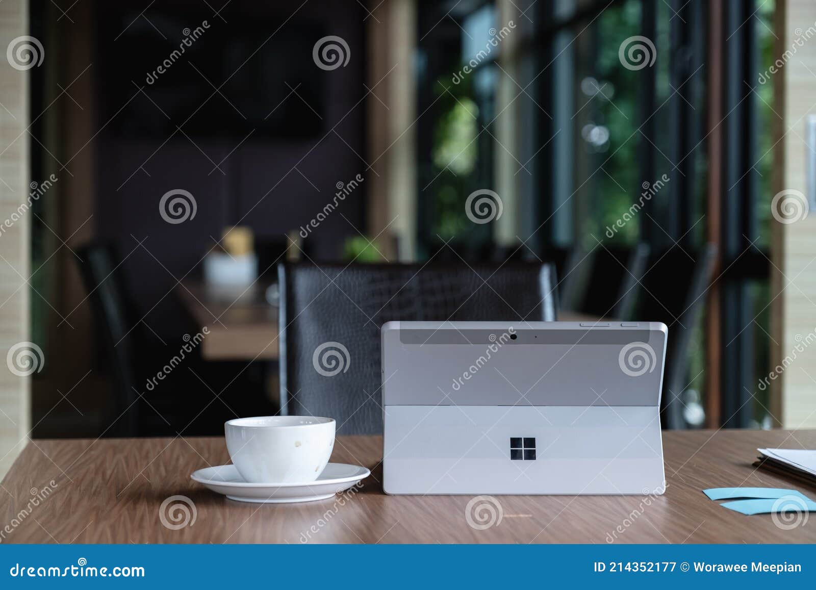 Chiangmai Tailandia Oct 15 2020 : Microsoft Surface Tablet on Desk ...