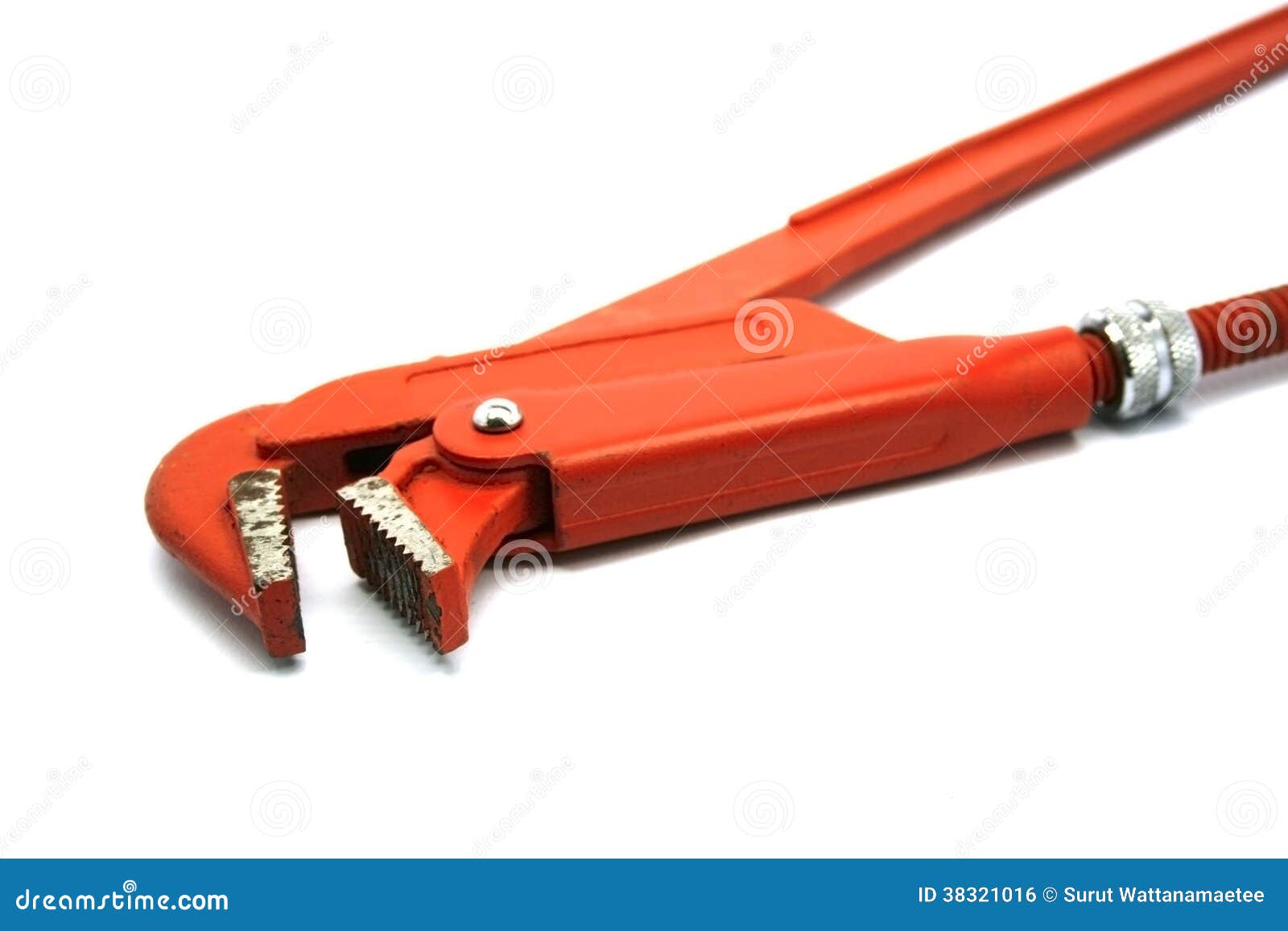 Chiave Della Pinza O Della Chiave Stringitubo Fotografia Stock ...