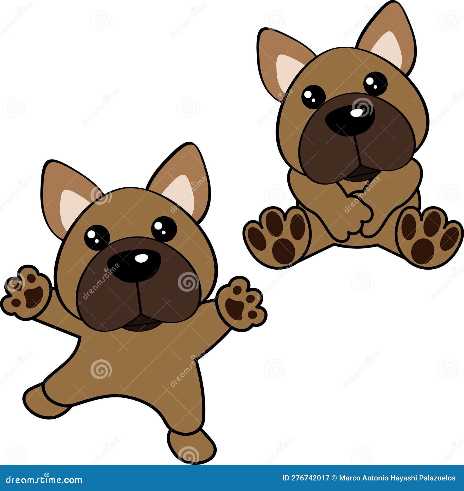 Chibi Baby Moose Sitting Cartoon Sticker Vector Illustration ...