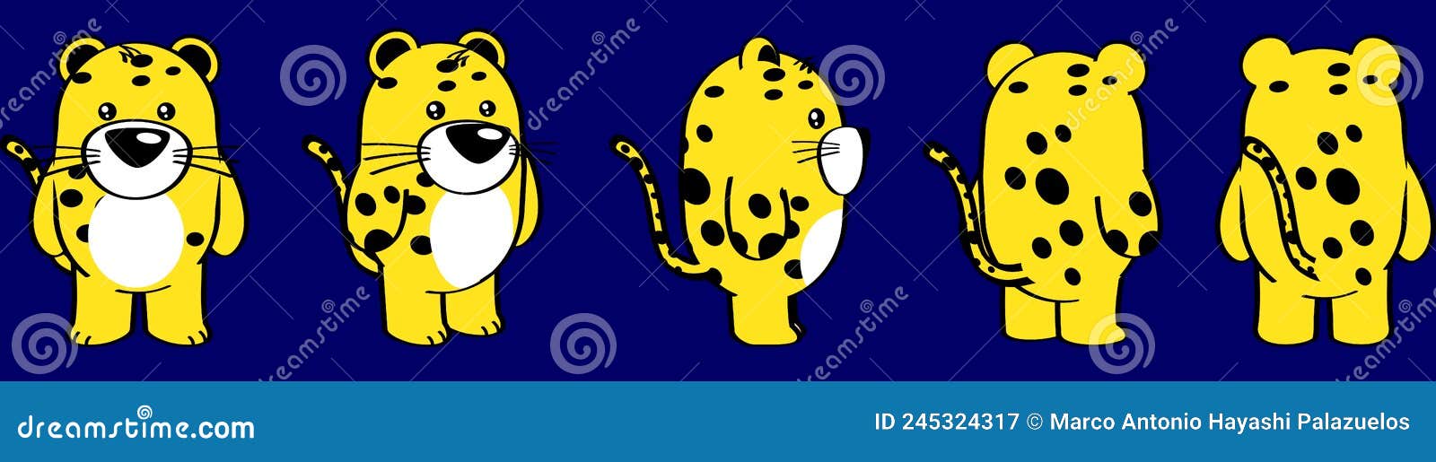 Chibi Leopard Stock Illustrations – 140 Chibi Leopard Stock ...