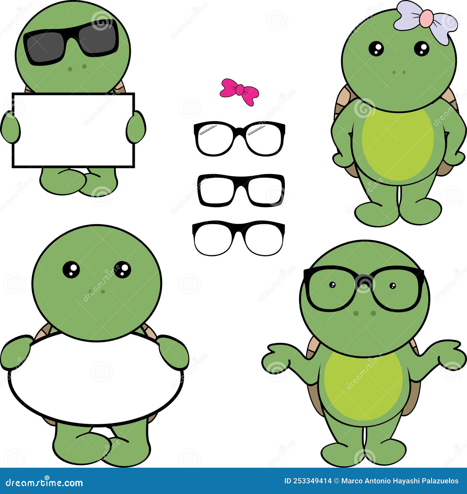 Cute Chibi Turtle