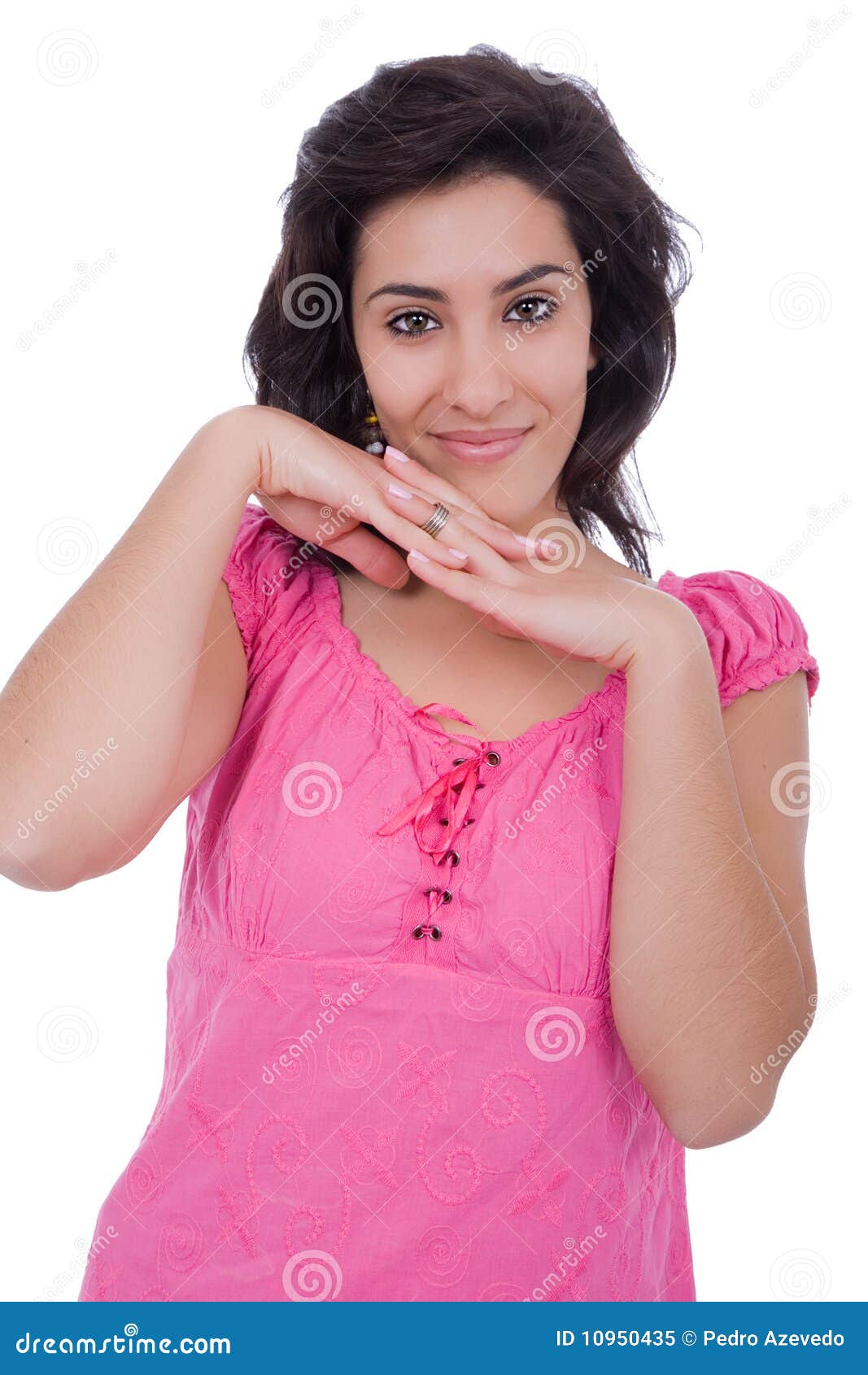 Chica Joven Imagen De Archivo Imagen De Atractivo Pelo 10950435