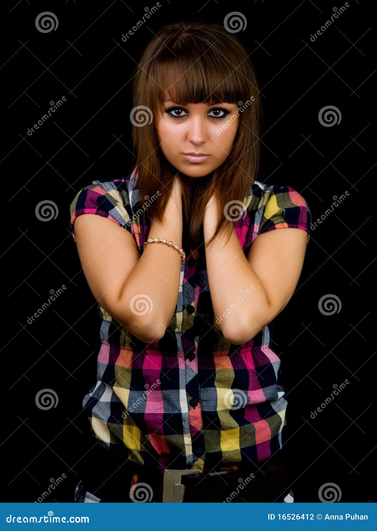 Chica Joven Foto De Archivo Imagen De Femenino Lindo 16526412