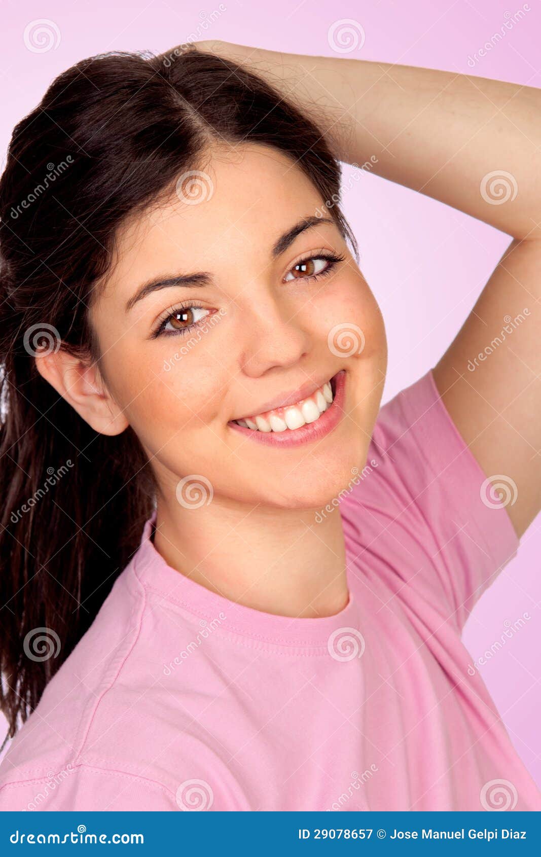 Chica joven bonita imagen de archivo. Imagen de belleza - 29078657