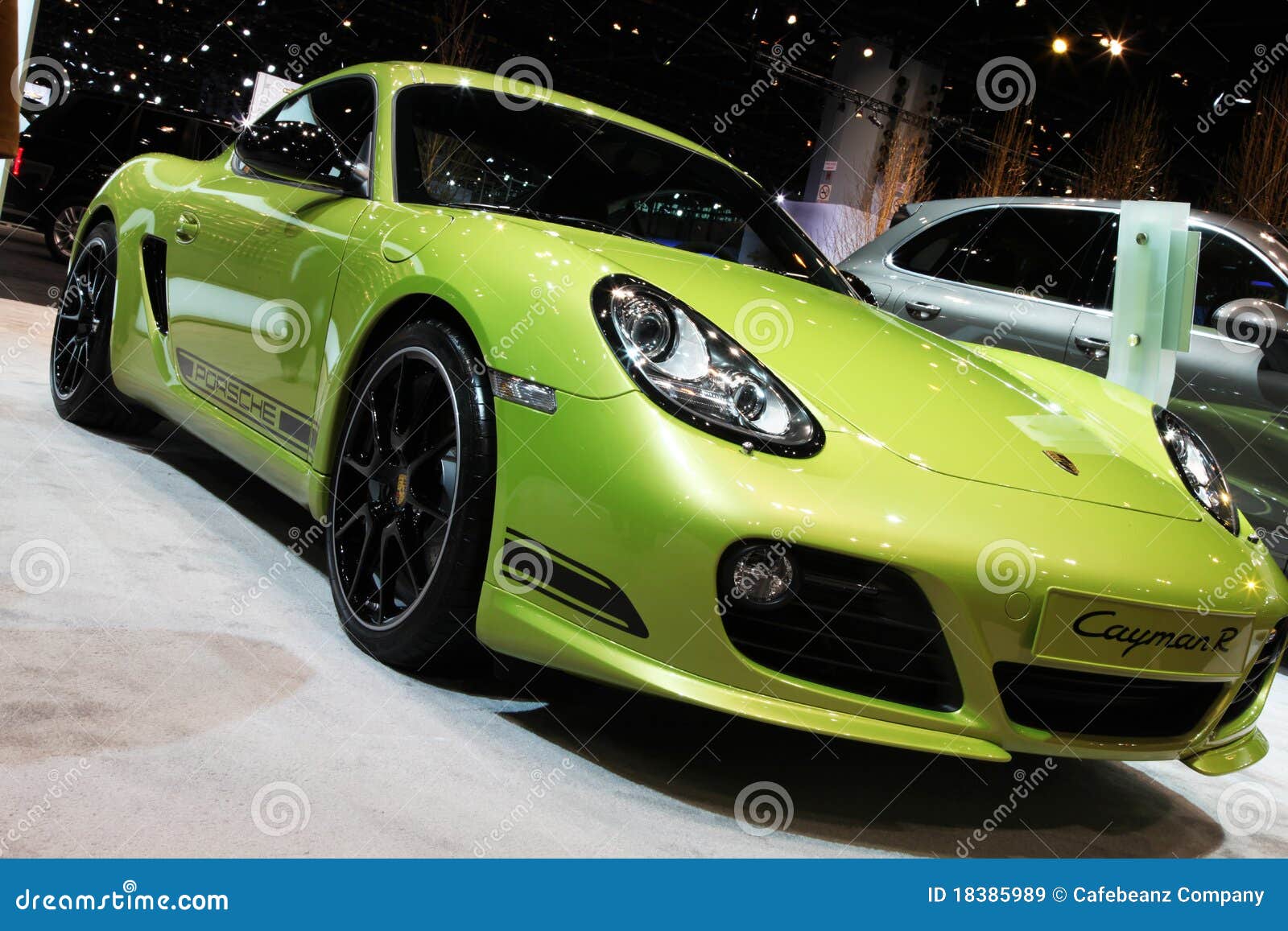 Chicago Auto Show Green Car Editorial Stock Image - Image of economy ...