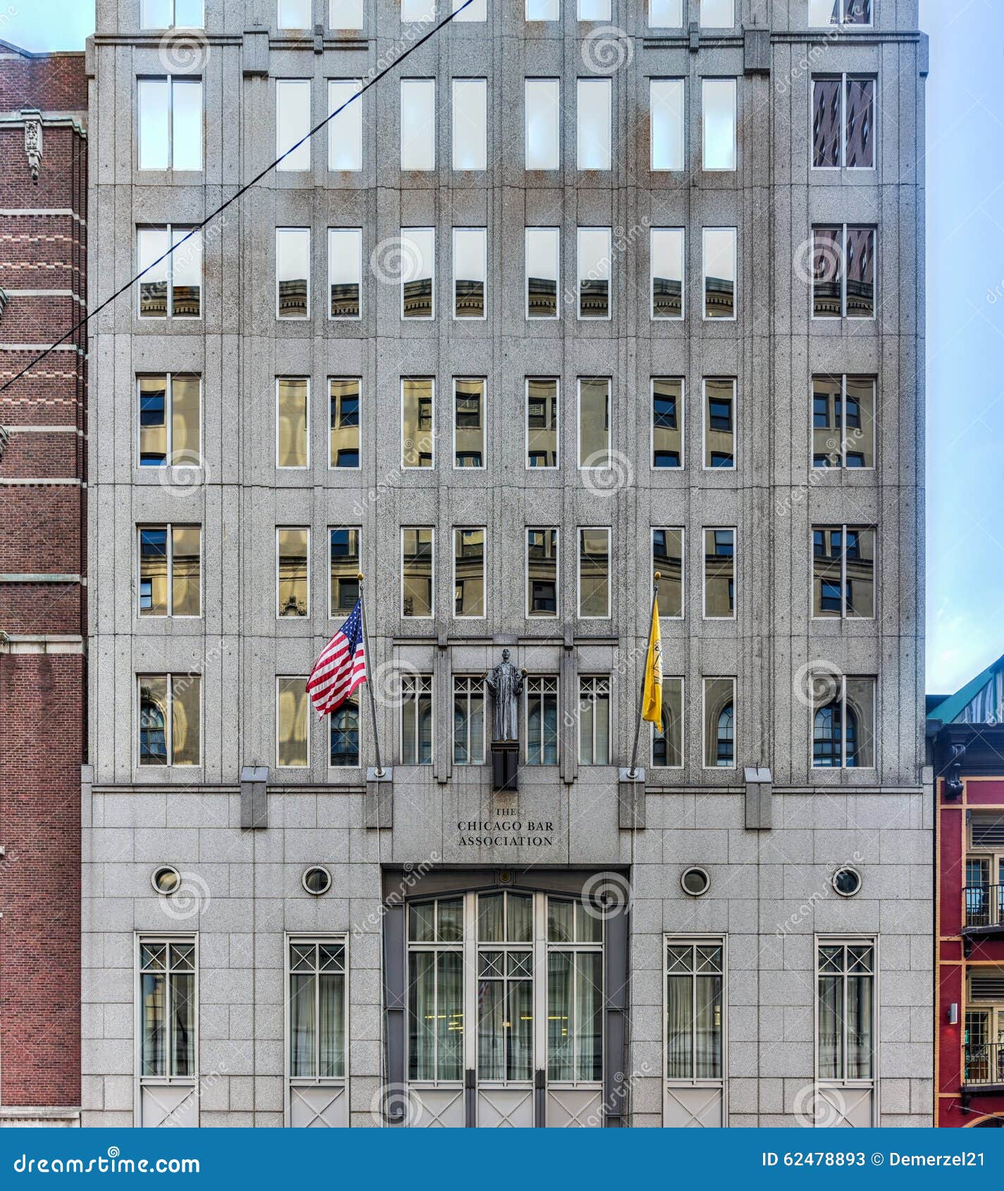 Chicago Bar Association Building Editorial Stock Photo - Image of ...