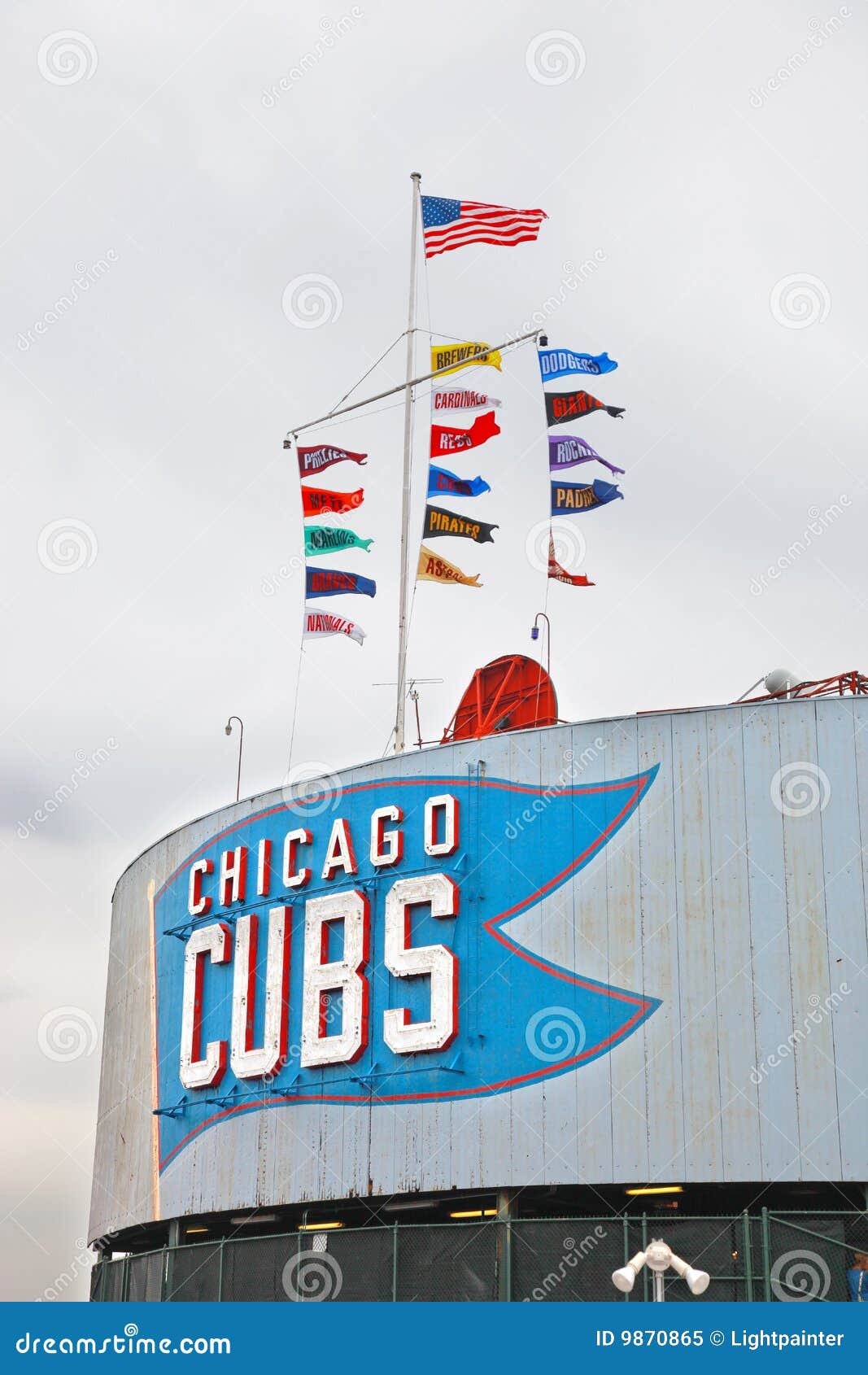 Chicago baseball editorial image. Image of cubs, chicago - 9870865