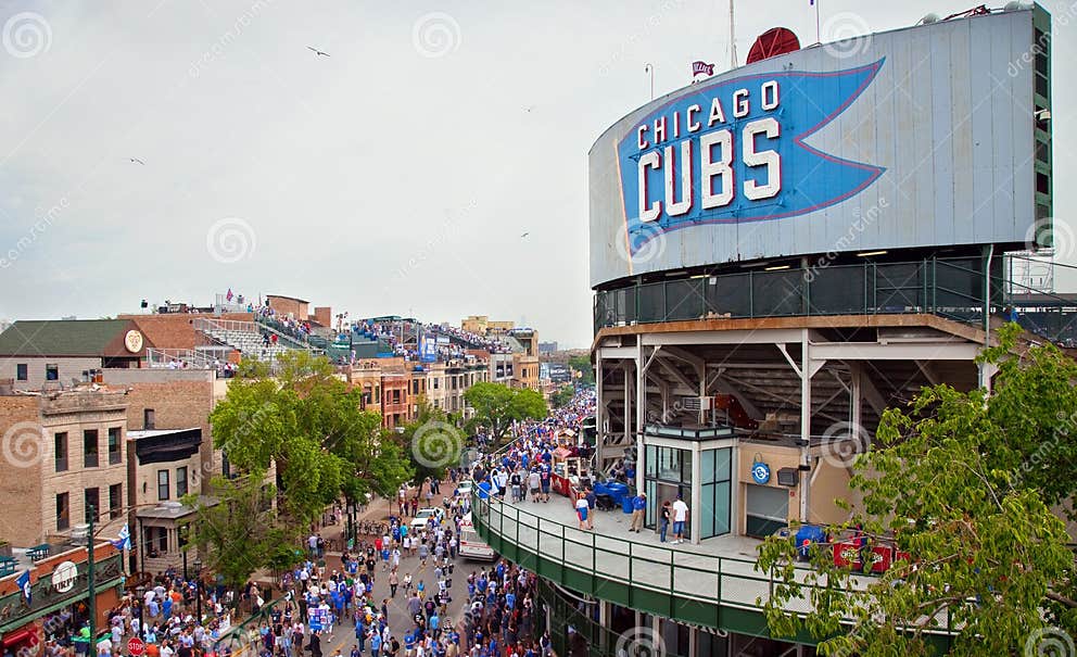 Chicago baseball editorial stock photo. Image of chicago - 9871213