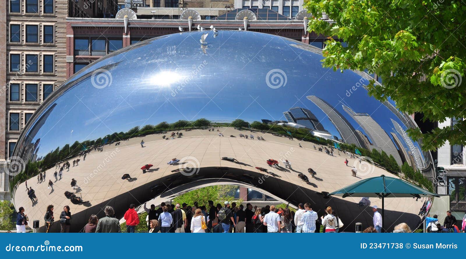 Chicago Bean editorial stock photo. Image of arts, sculpture - 23471738