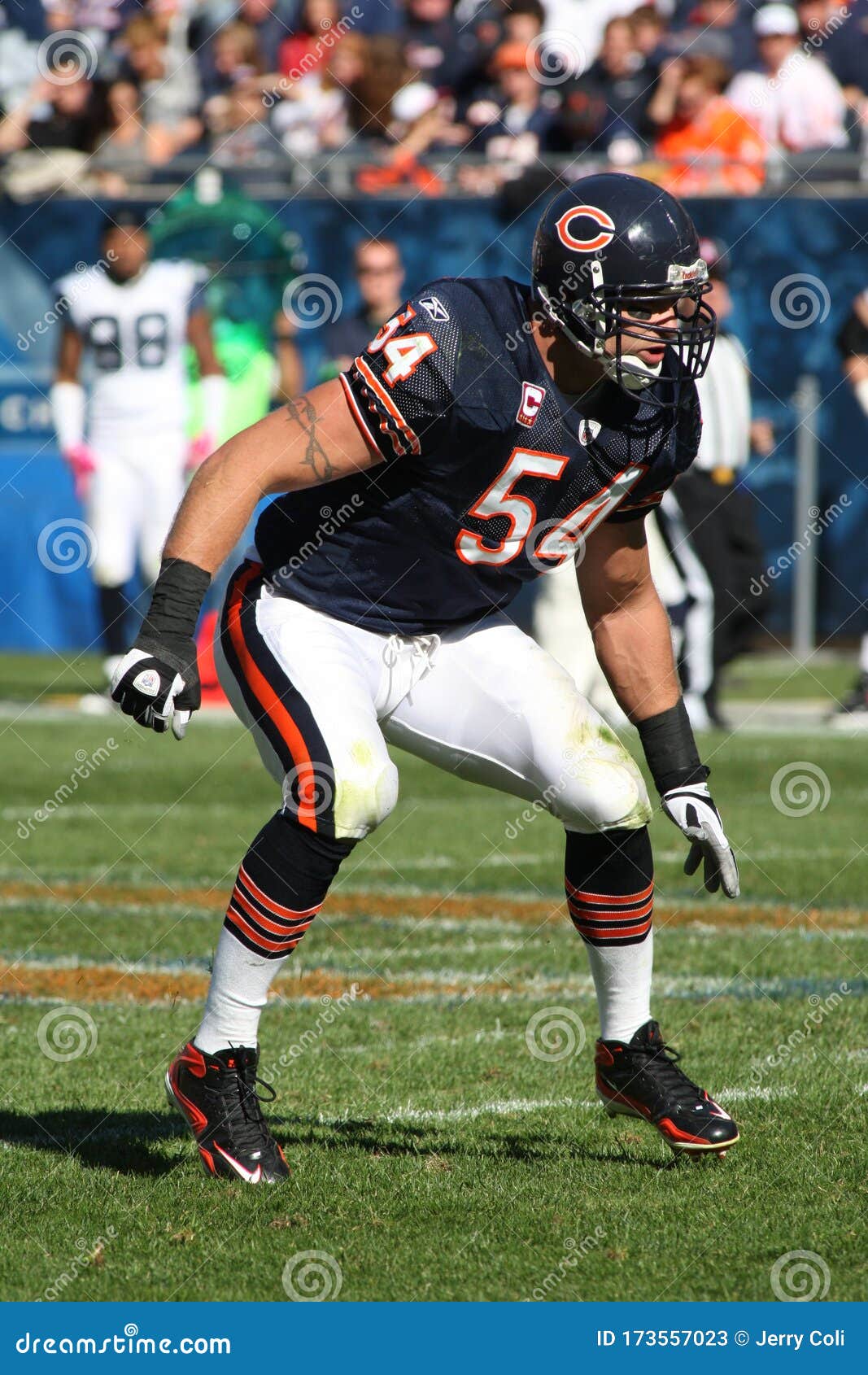 Brian Urlacher editorial stock photo. Image of 2006 - 173557023