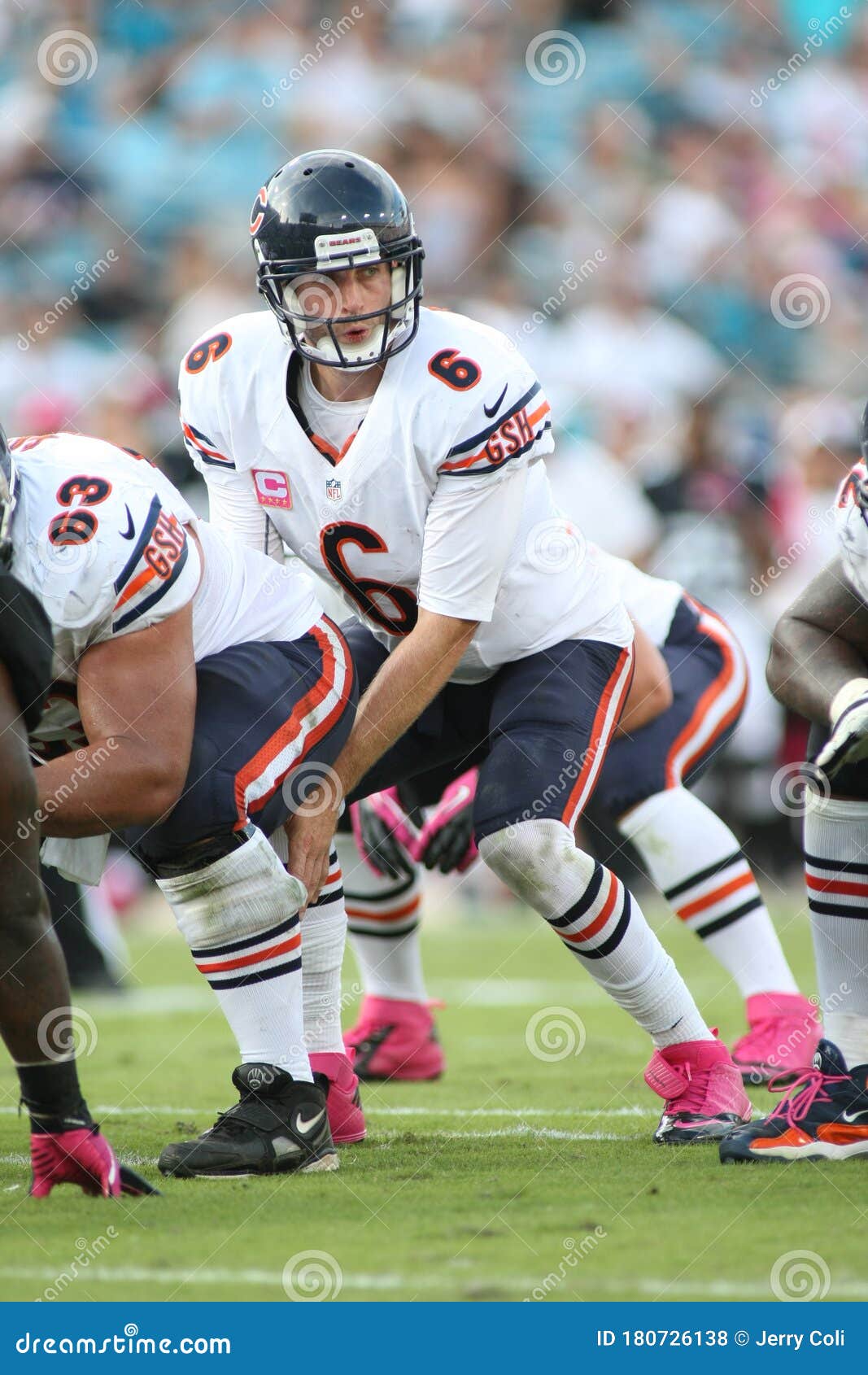 Jay Cutler editorial stock photo. Image of football - 180726138