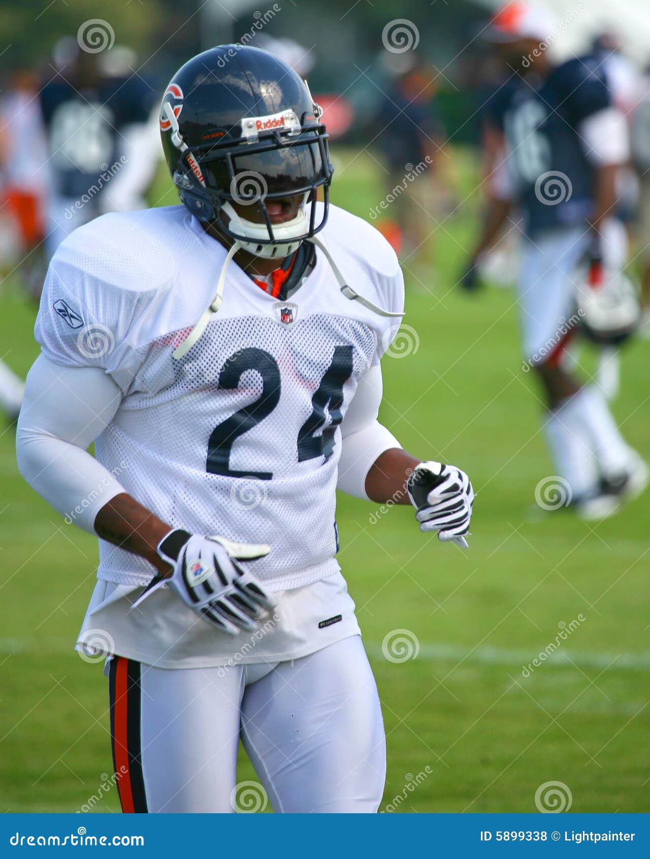 Chicago Bears Training Camp Editorial Stock Photo - Image of playing ...