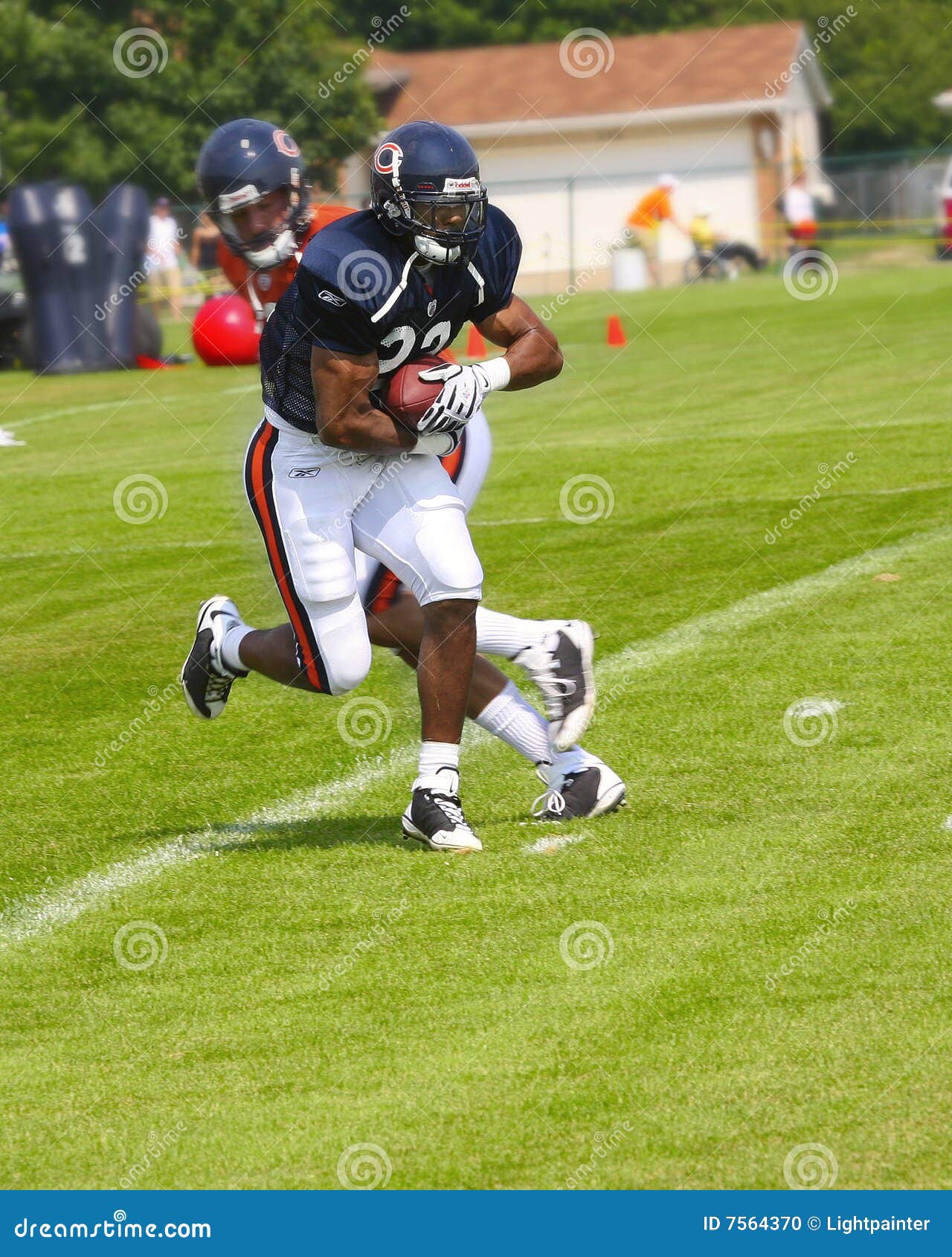 Chicago Bears Training Camp Editorial Image - Image of 2008, chicago ...