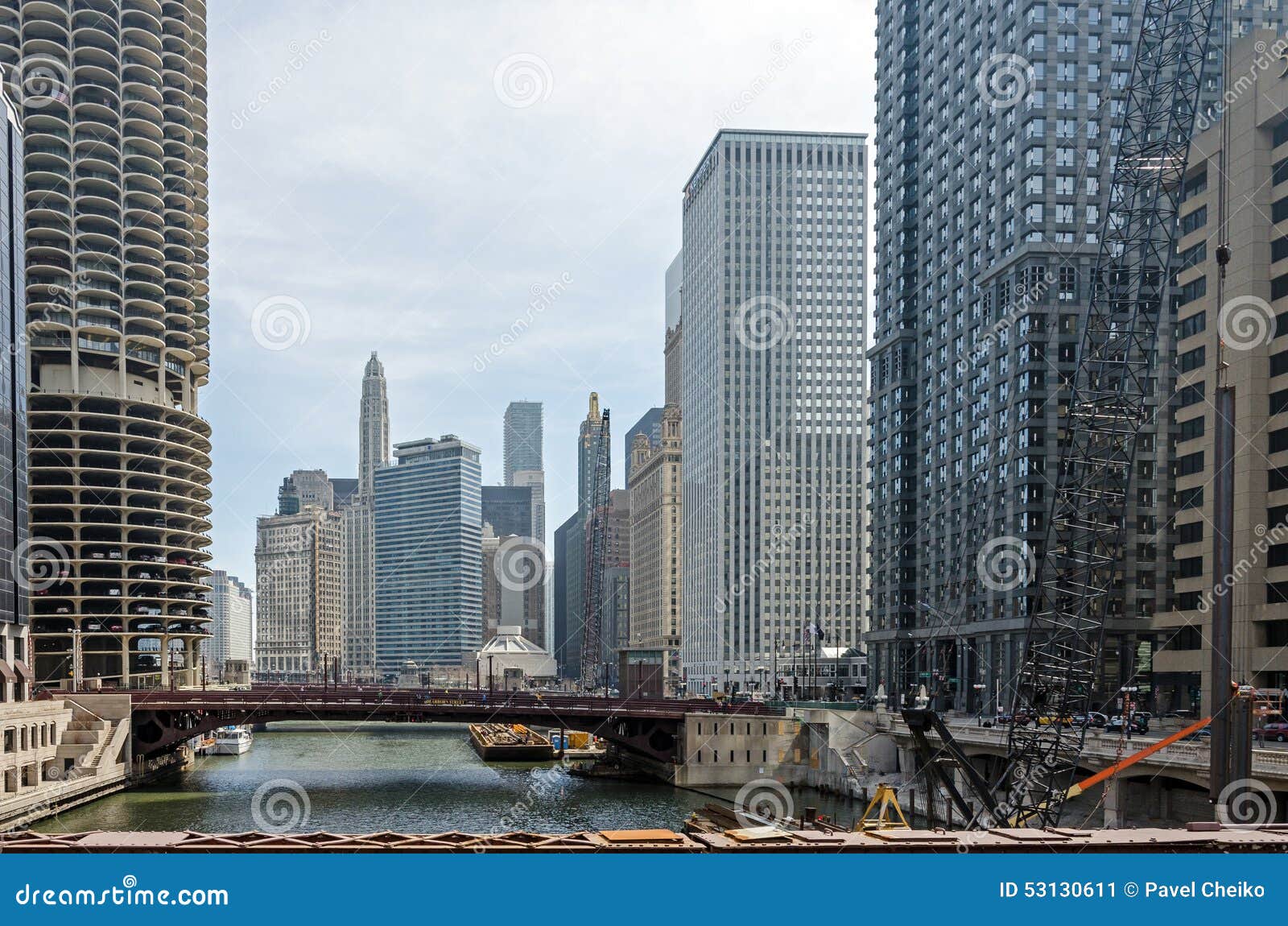 Chicago buildings stock image. Image of metropolitan - 53130611