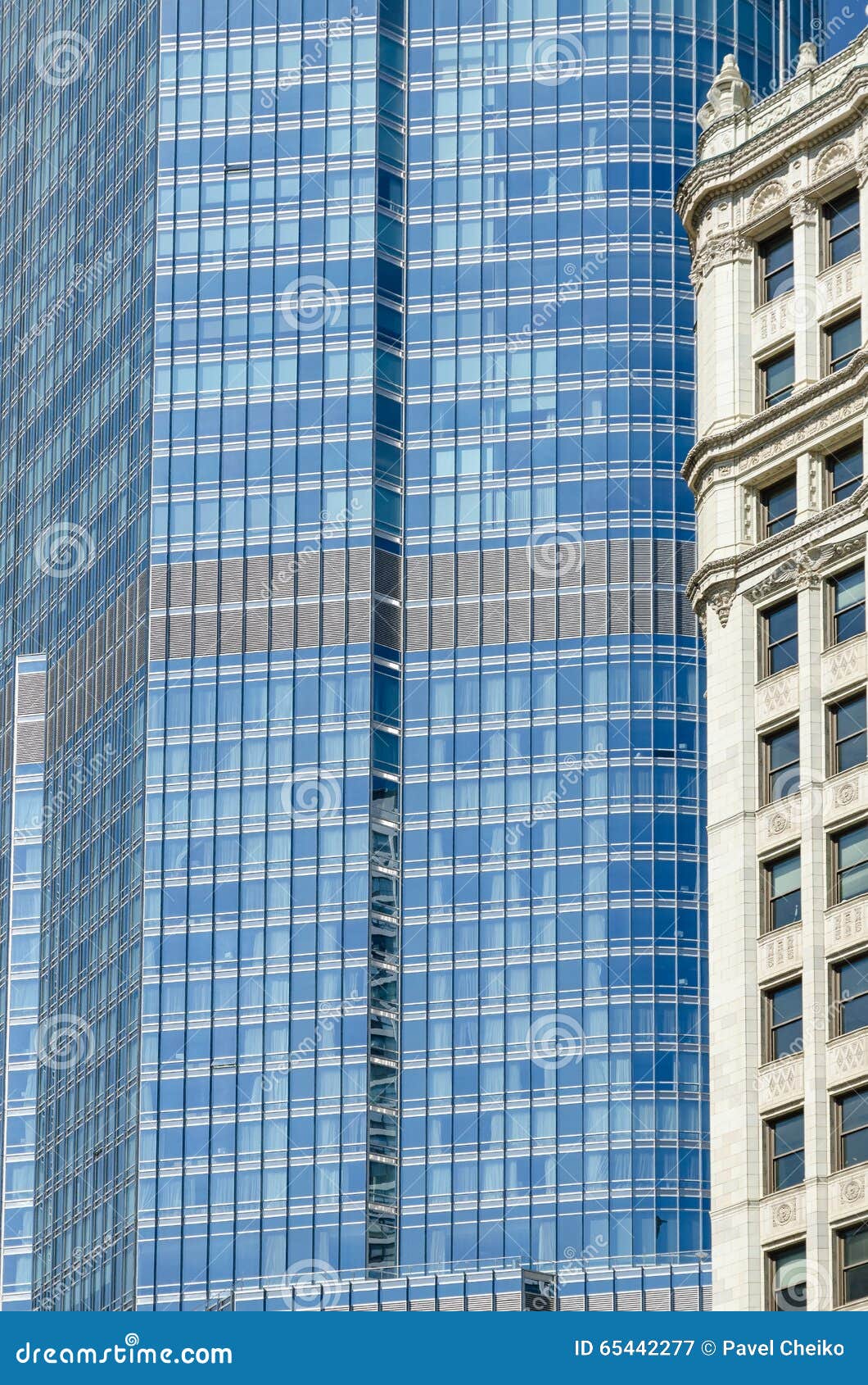 Chicago buildings stock image. Image of tower, travel - 65442277