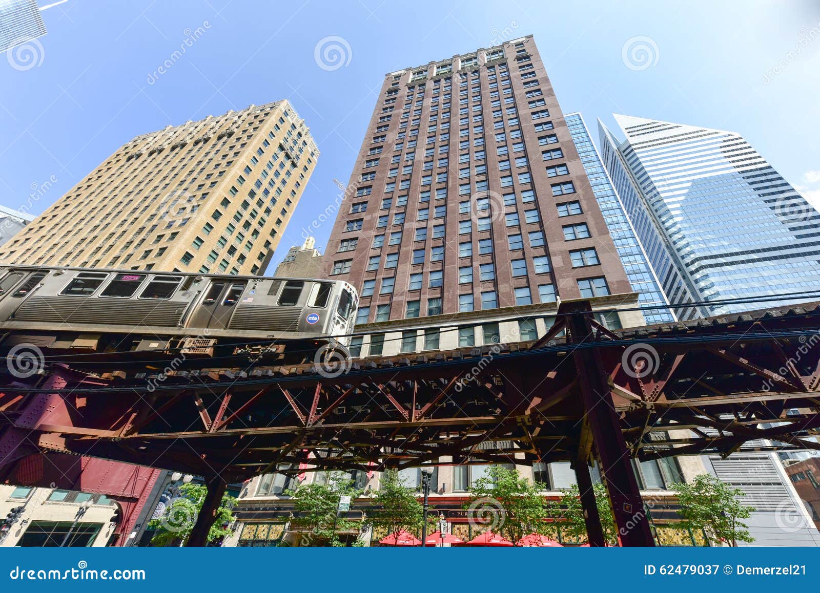 Chicago CTA Subway Loop editorial photography. Image of carriage - 62479037