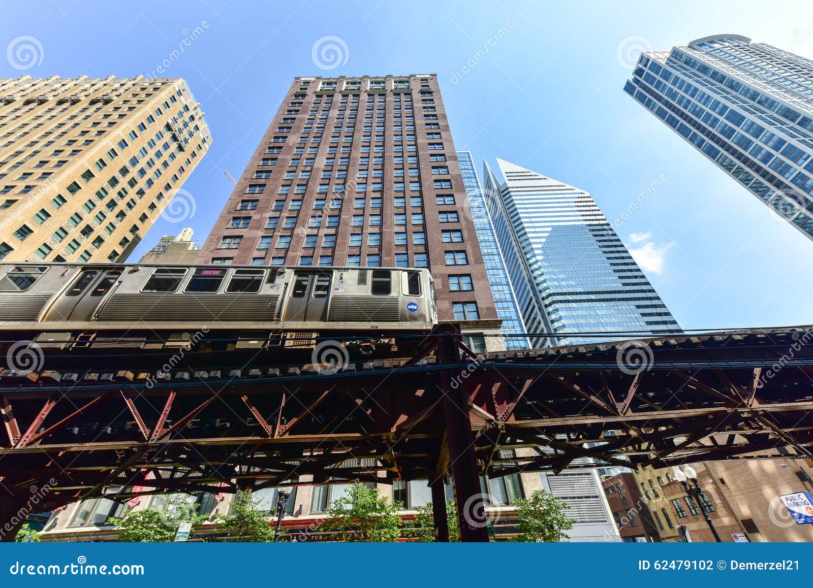 Chicago CTA Subway Loop editorial photography. Image of shot - 62479102
