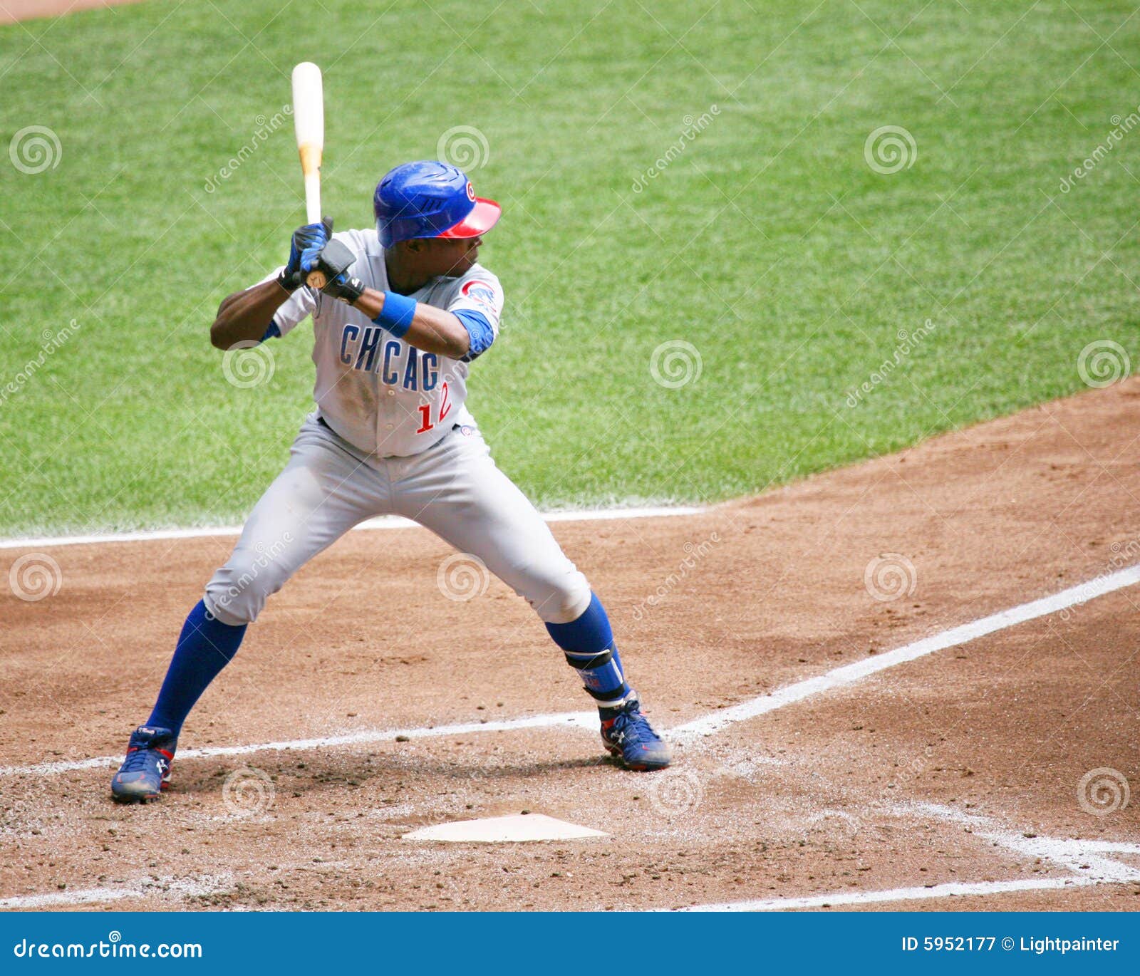 Chicago cub batting editorial photography. Image of play - 5952177