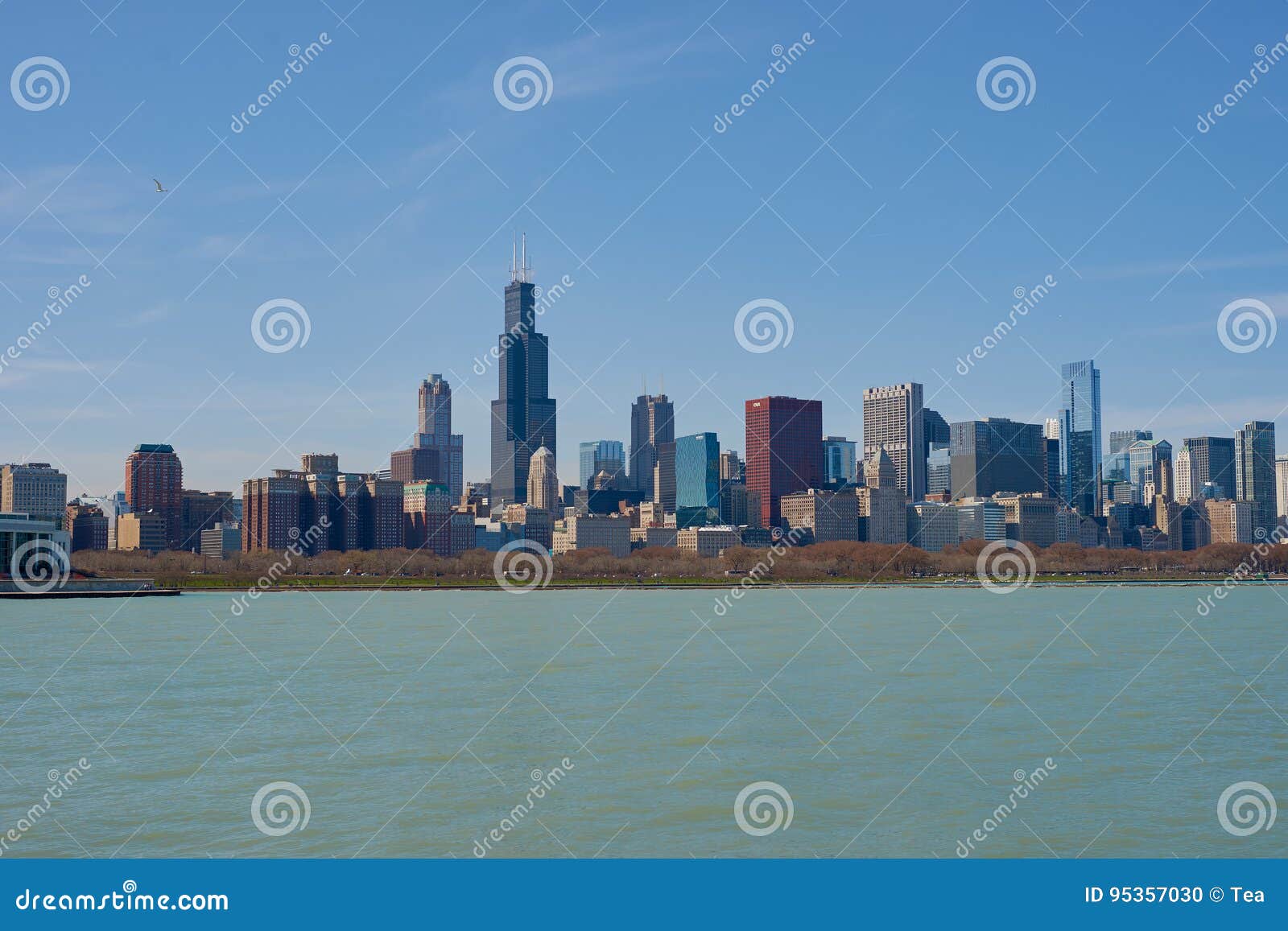 Chicago editorial image. Image of chicago, horizontal - 95357030