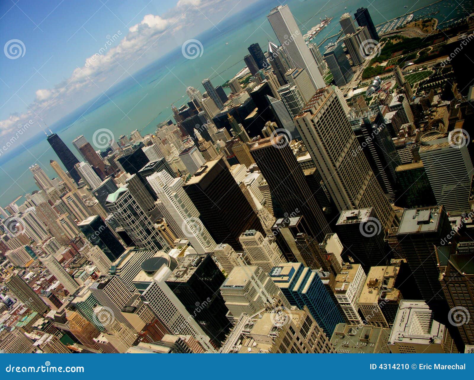 Chicago Lakeview stock photo. Image of landscape, building - 4314210