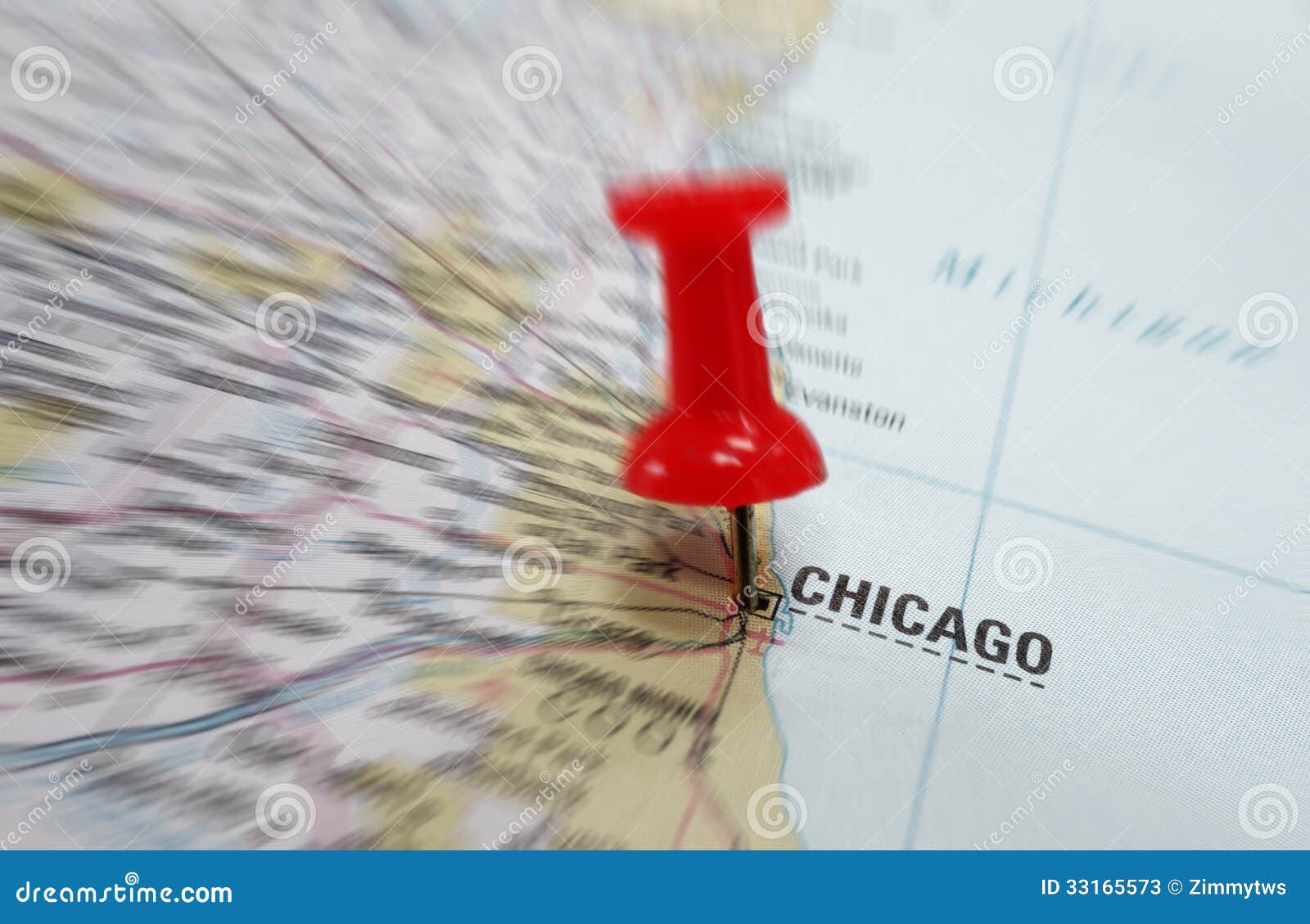 Chicago map stock image. Image of city, unitedstates - 33165573