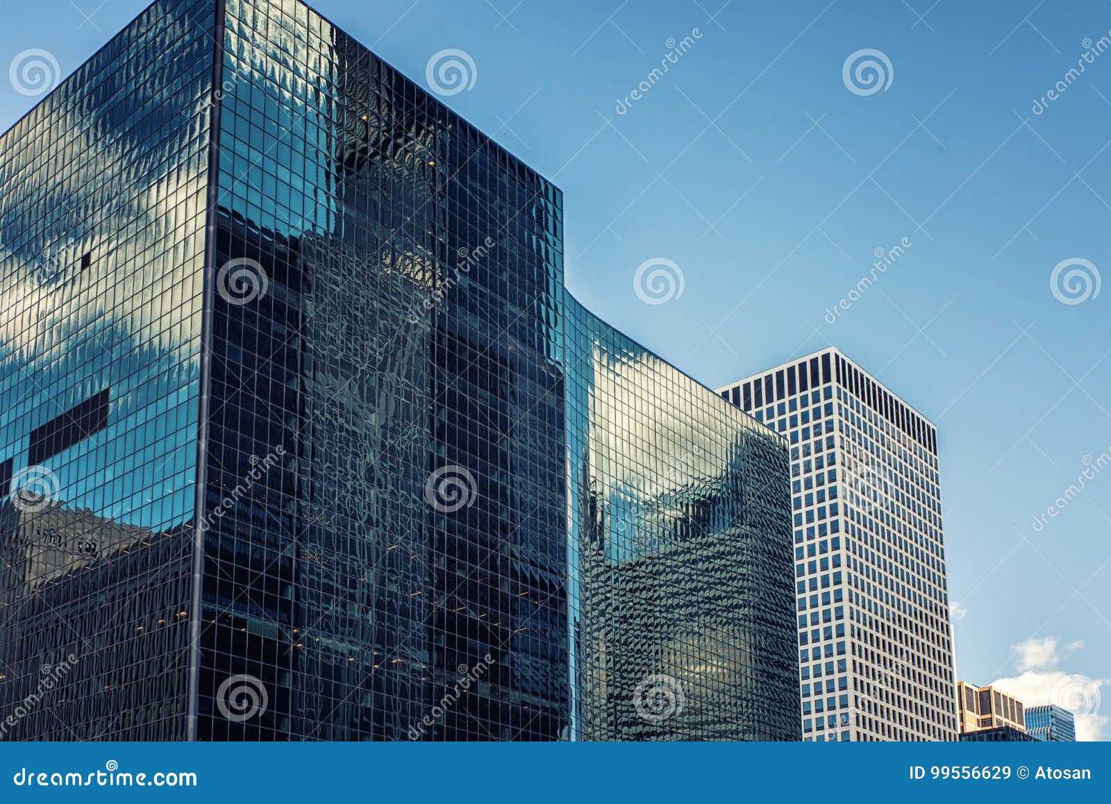 Chicago Modern Architecture Editorial Stock Image - Image of built ...