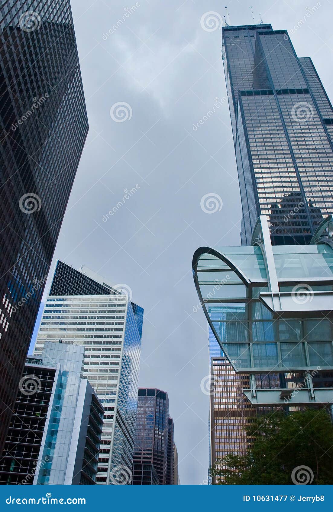 Chicago Office Buildings Royalty-Free Stock Photography | CartoonDealer ...