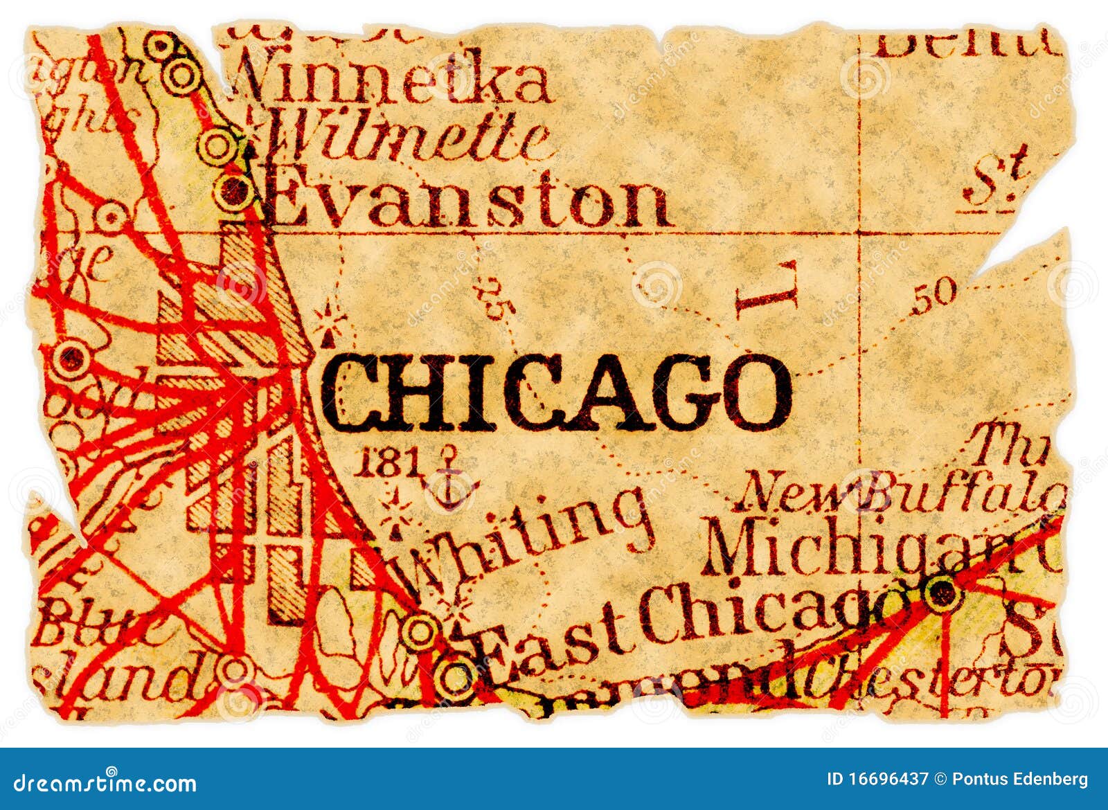 Great Chicago Fire Map