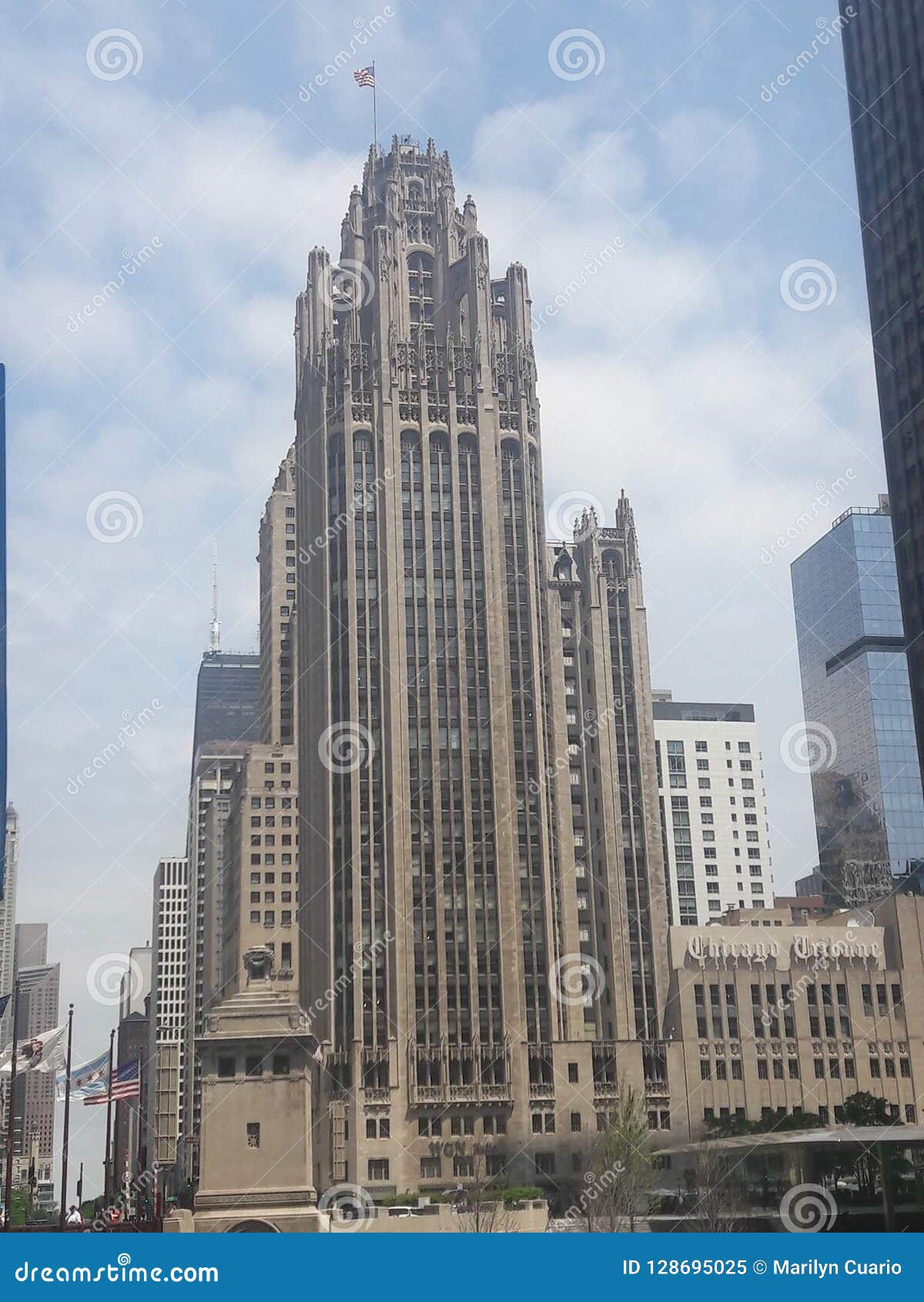 Chicago editorial image. Image of city, chicago, building - 128695025