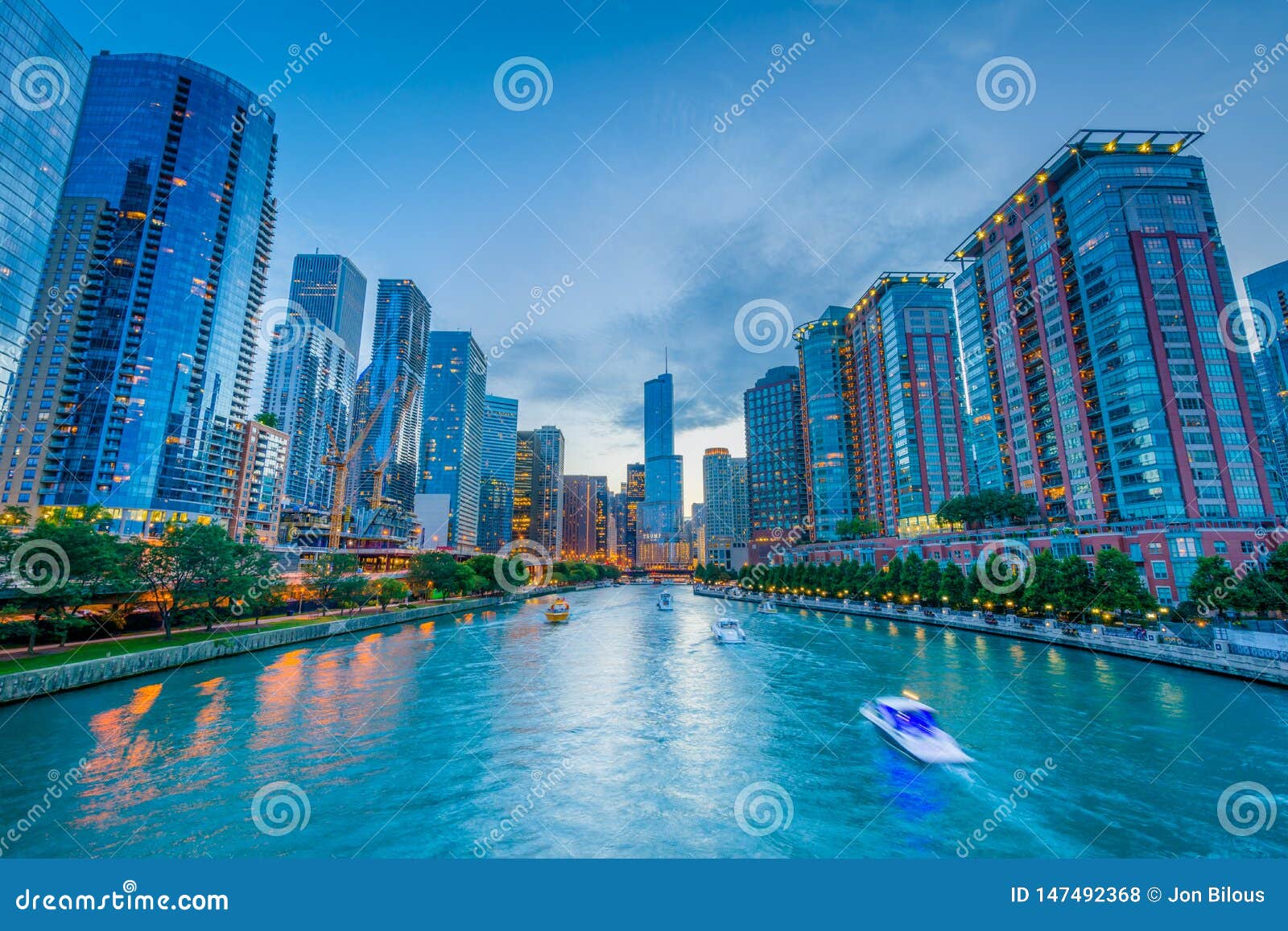 Chicago River Symbol And Fleur De Lis Architectural Detail Royalty-Free ...