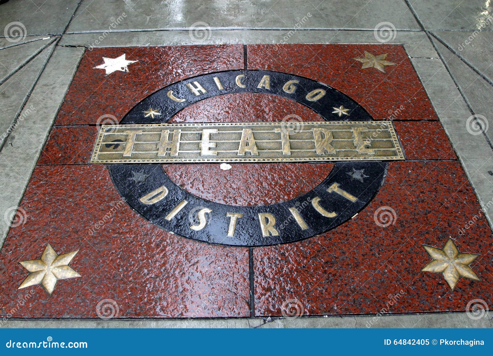 Chicago sign editorial image. Image of floor, area, street - 64842405