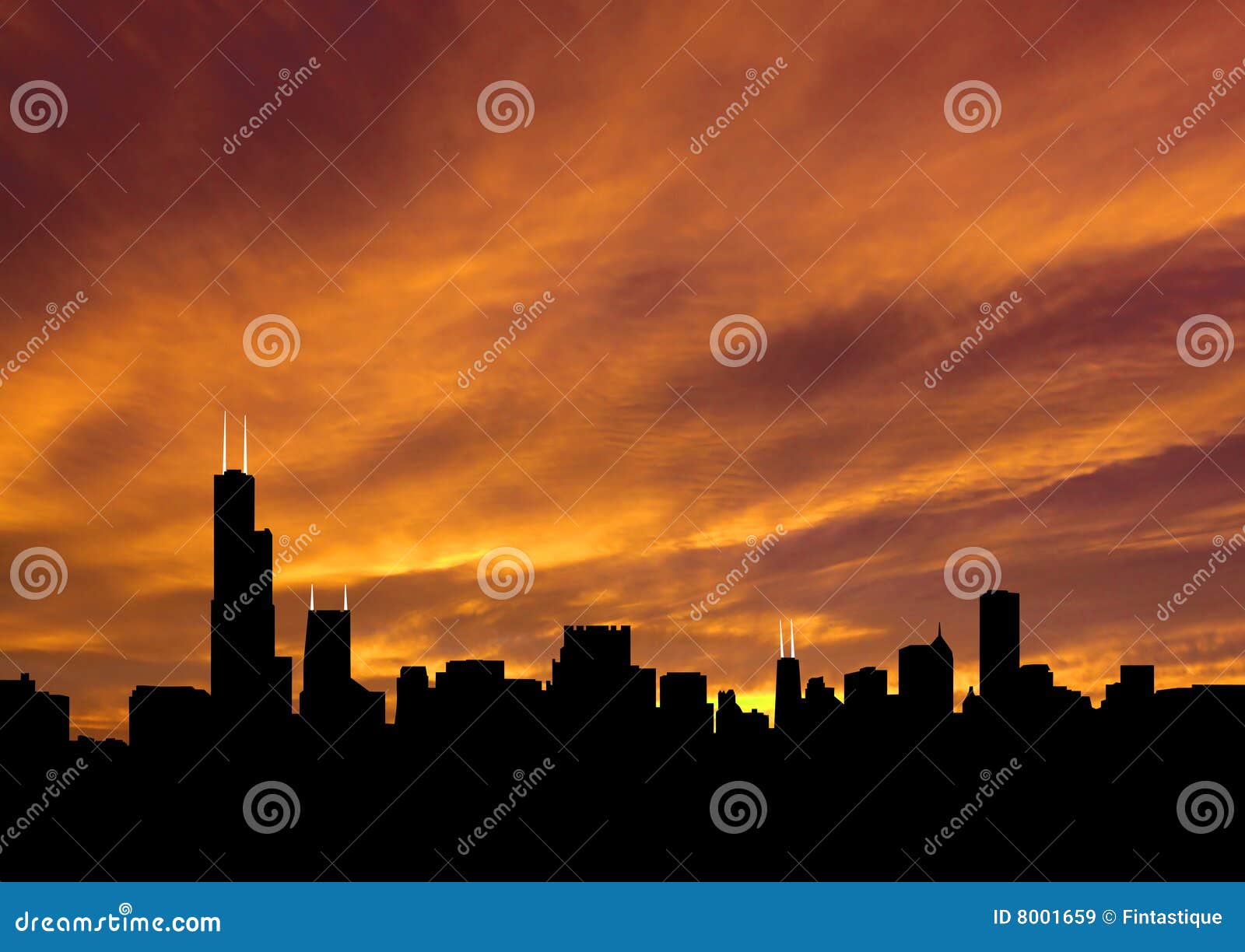 Chicago Sunset In 1830s: A Pixel Art Illustration Royalty-Free Cartoon ...