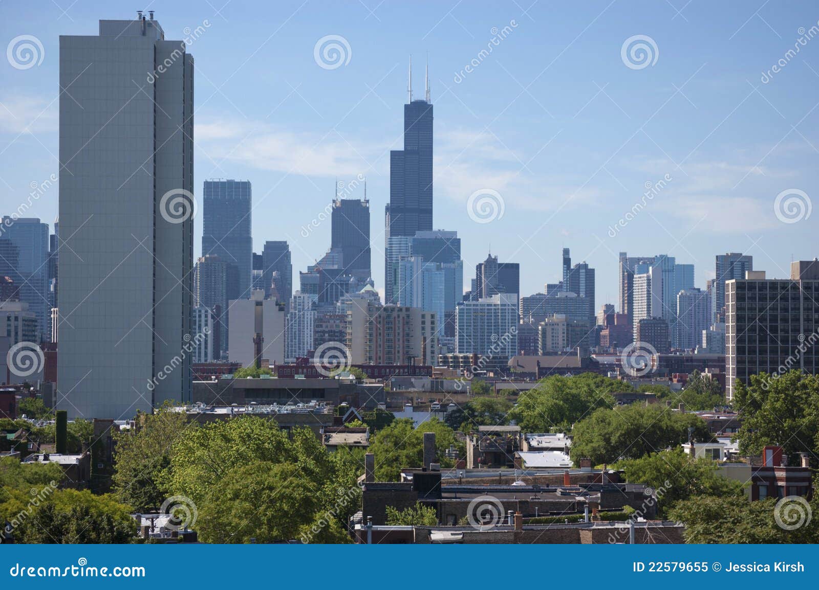 Chicago Skyline View during the Daytime Stock Image - Image of ...