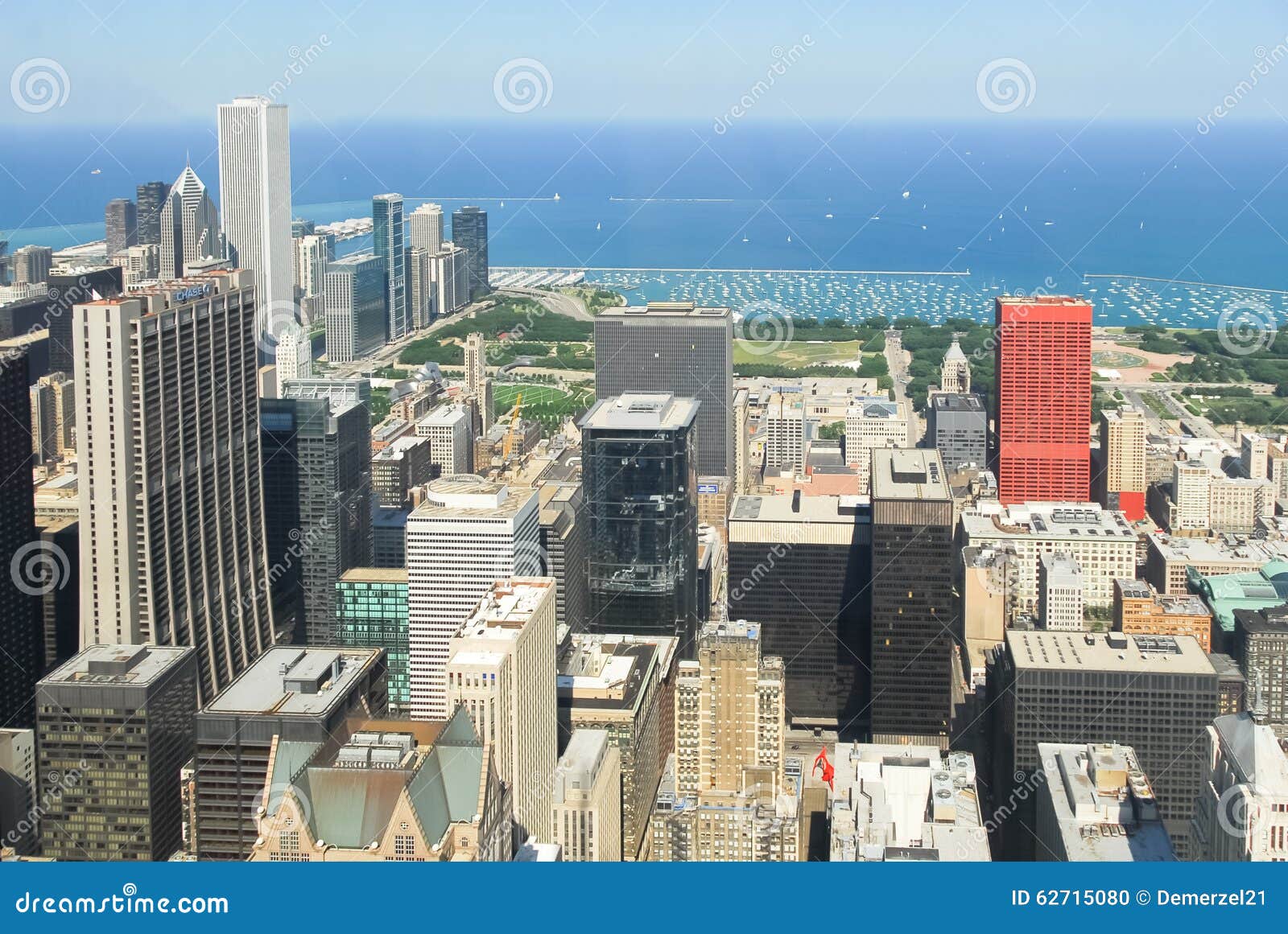 Chicago Skyline View editorial image. Image of skyline - 62715080