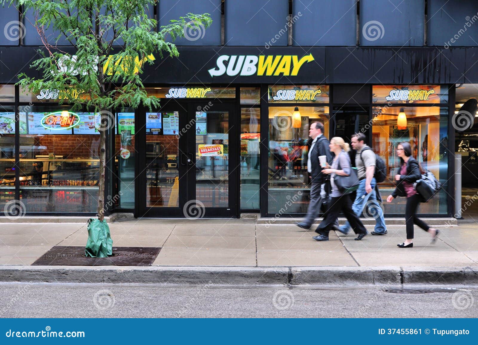 Chicago Subway store editorial photo. Image of tourism - 37455861