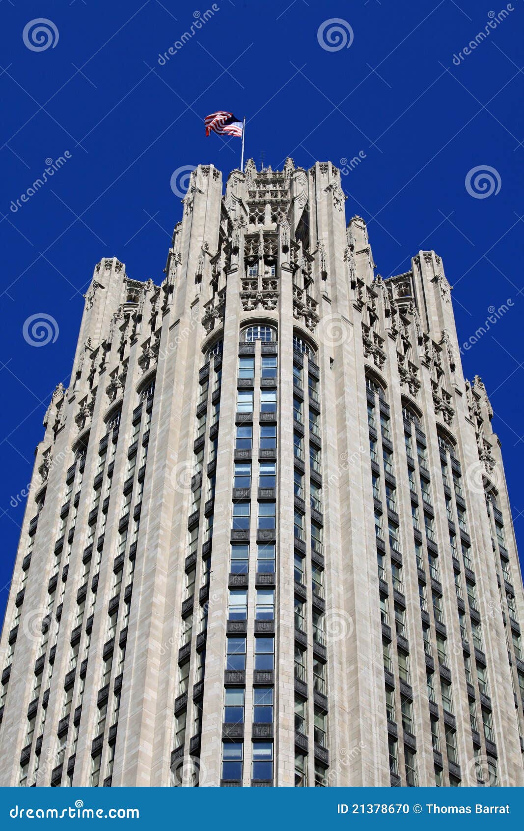 Gothic Architecture Tribune Tower