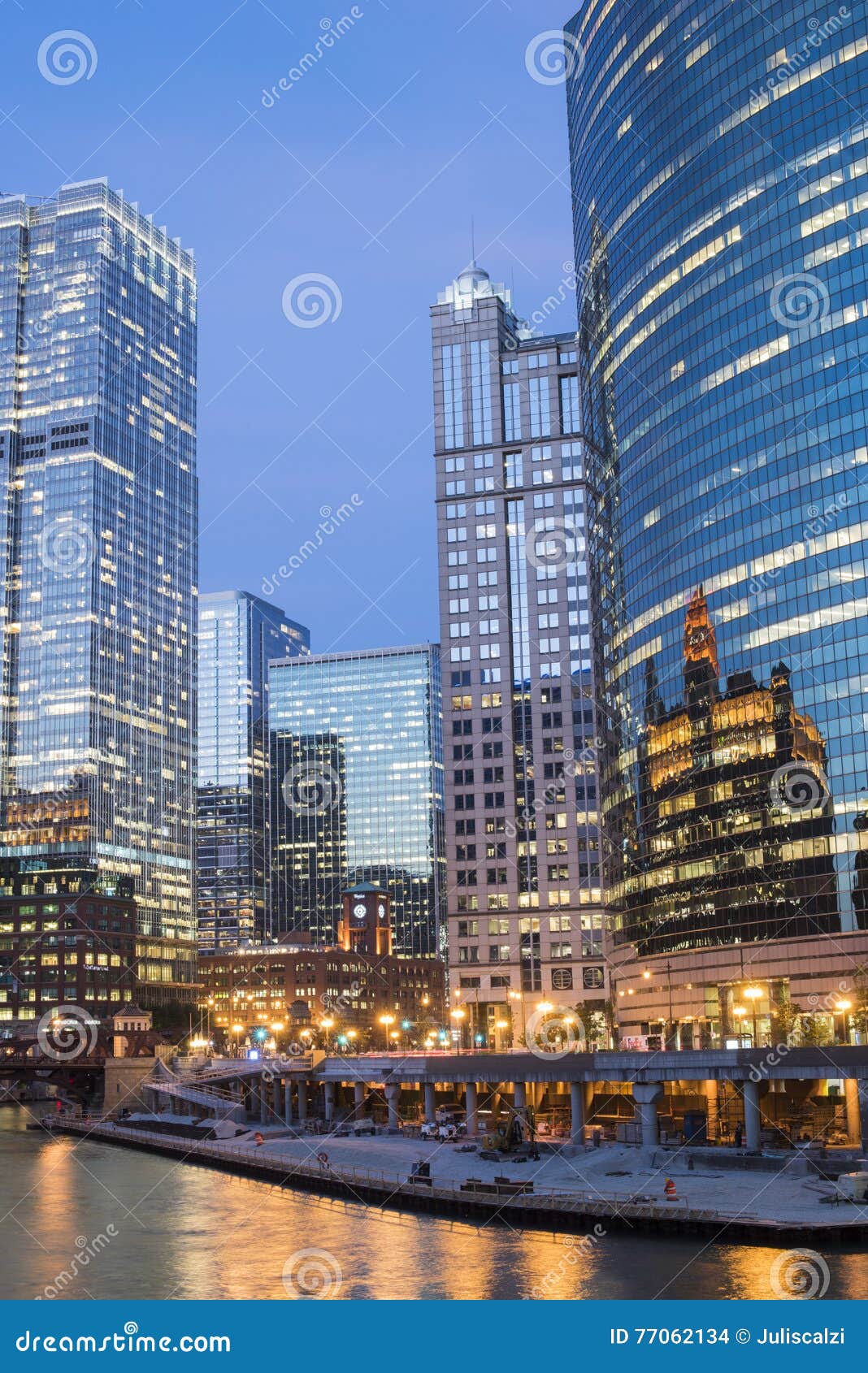Chicago editorial stock image. Image of destination, chicago - 77062134