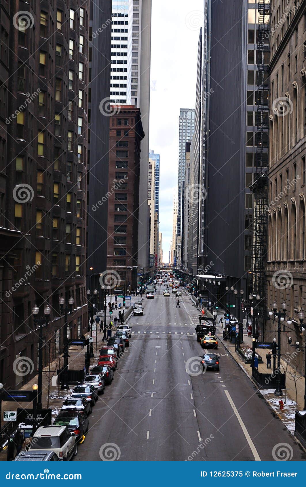 A Chicago View stock image. Image of urban, jackson, city - 12625375