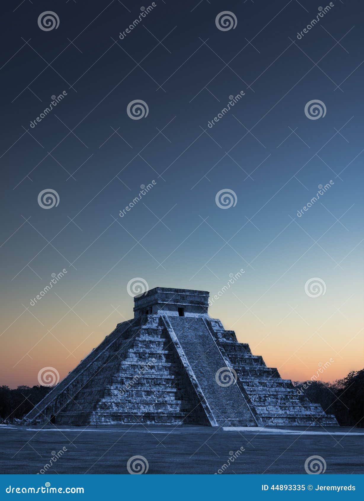 Chichen Itza Mexico stock image. Image of architecture - 44893335