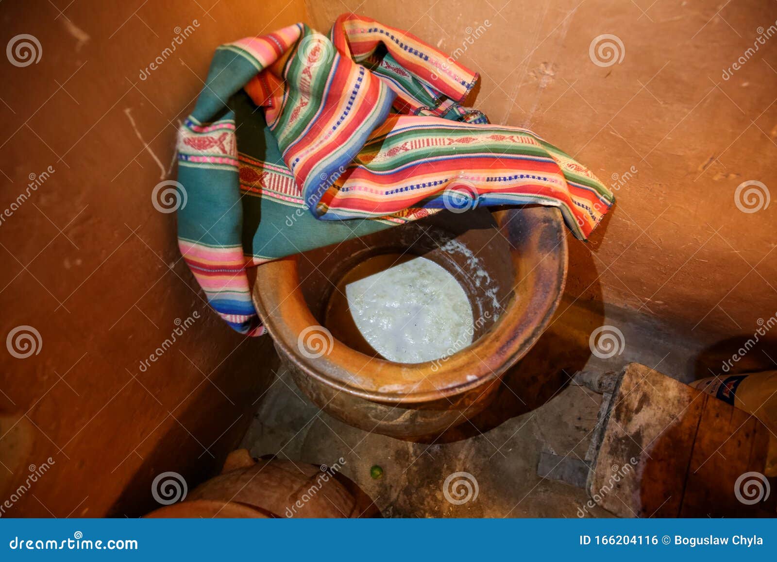 Chicha - Fermented Traditional Drink Of Peruvians, Made Of Corn Stock ...