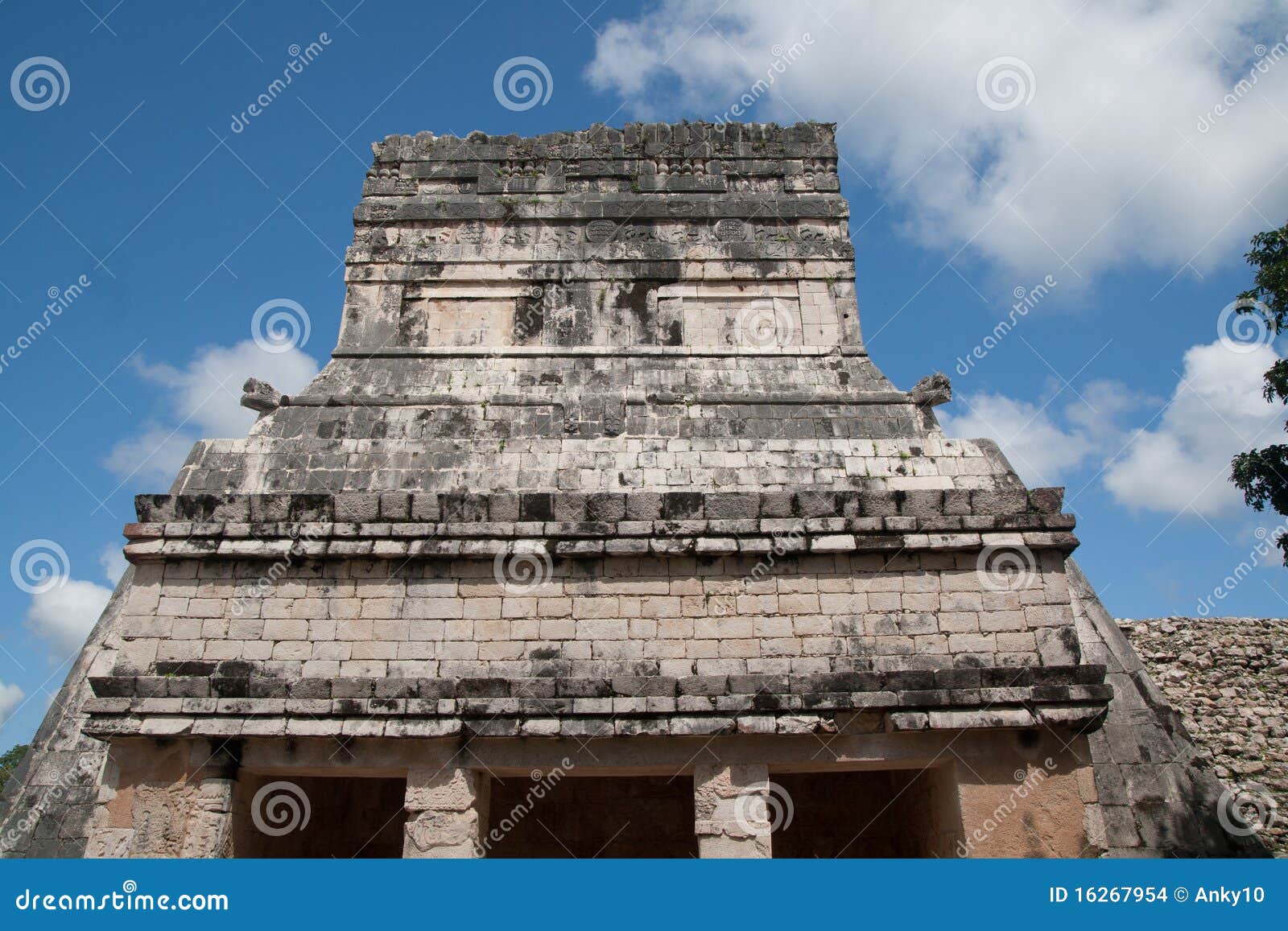 Chichen Itza stock photo. Image of yucatan, pyramid, kukulkan - 16267954